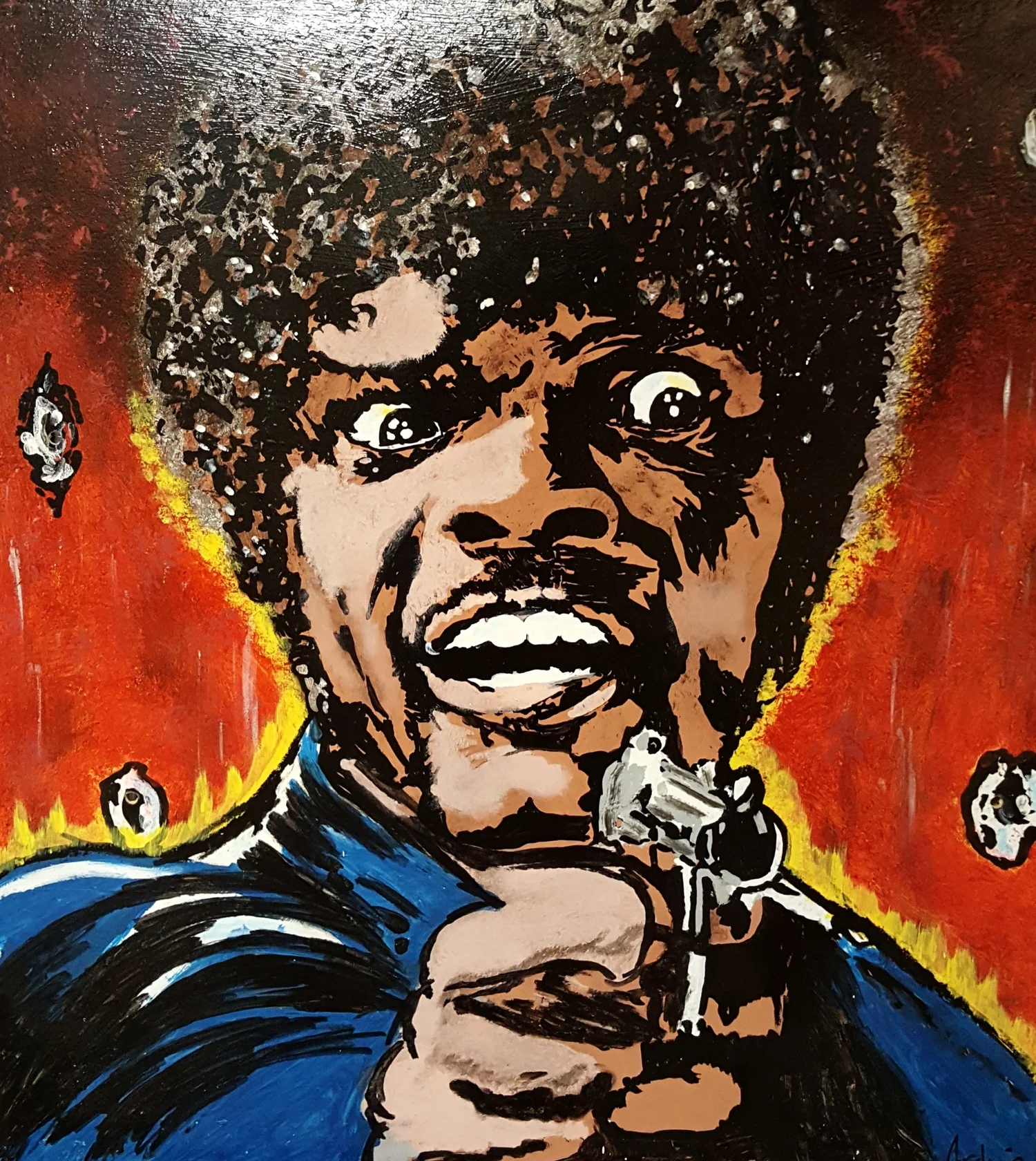 Pulp Fiction Samuel L Jackson Art