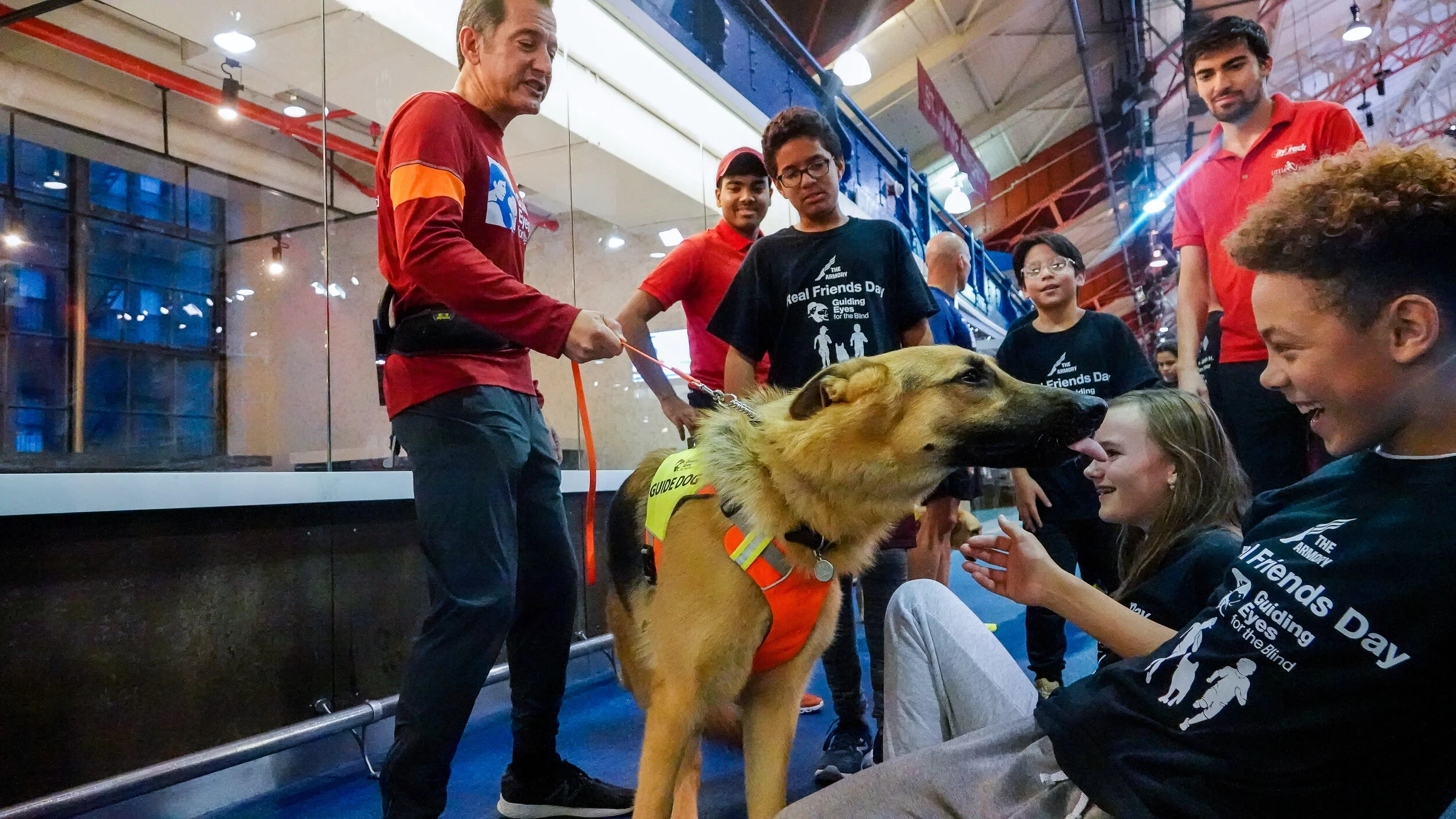 Guiding Eyes for the Blind & Real Friends Day at The Armory — The ...