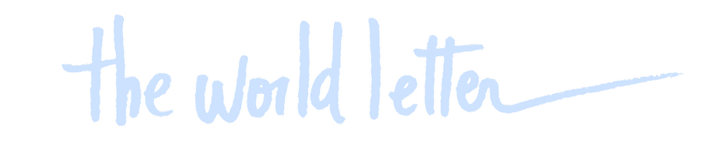 Upload Letter — The World Letter