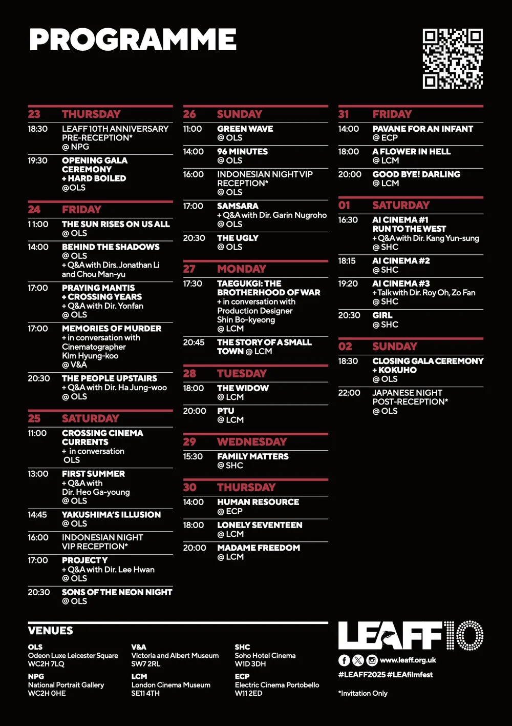 London East Asia Film Festival