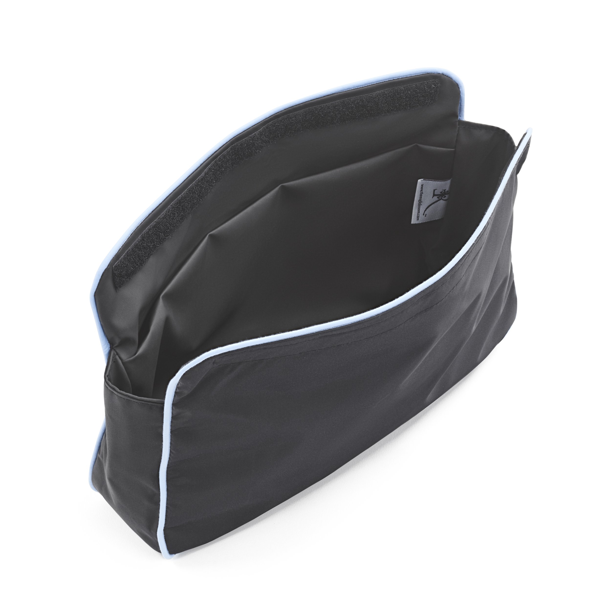 Sky Blue/Black Wash Bag — The English Room