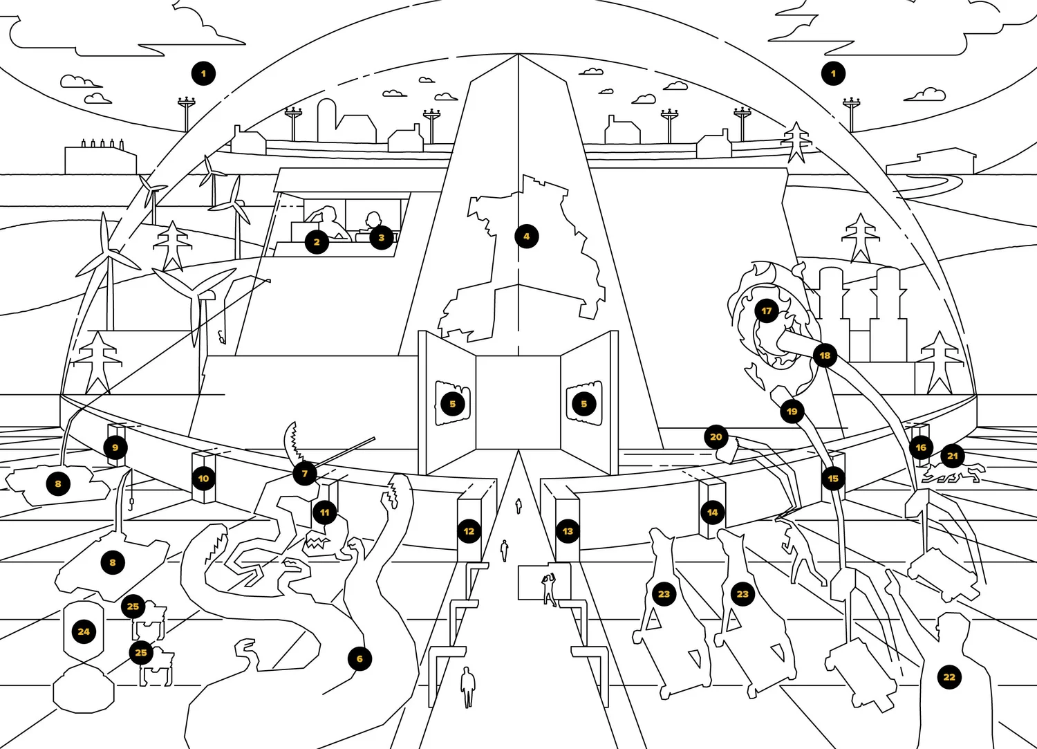 Stronghold Mural — Mindprizm Studio | Branding, Illustration and ...
