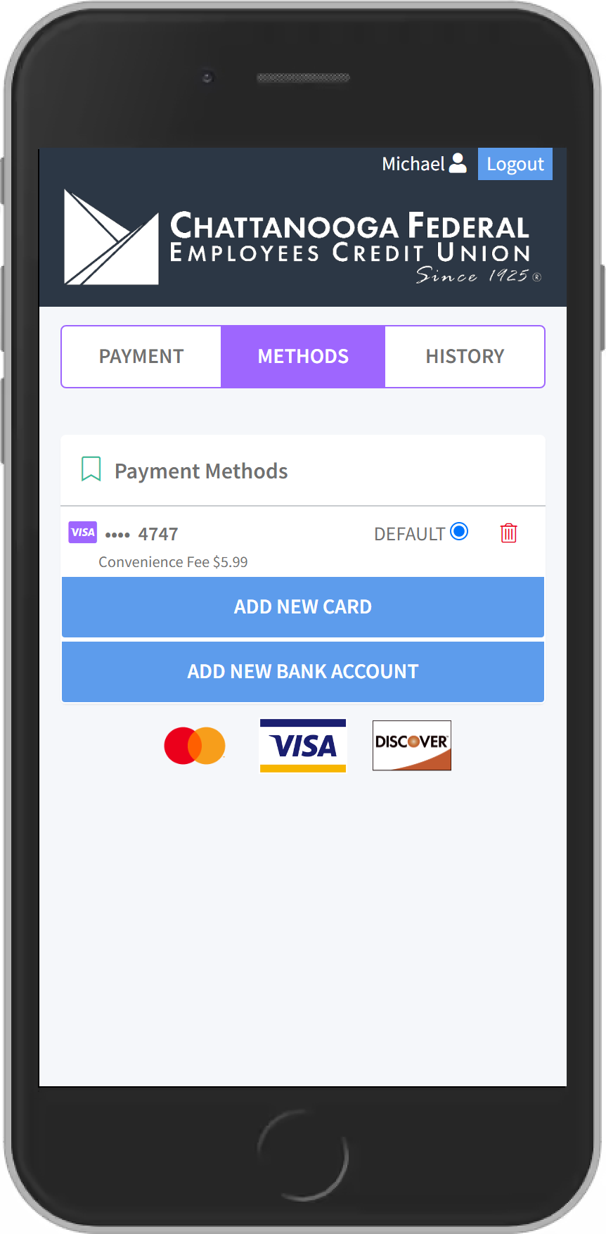 Message Pay — Chattanooga Federal Employees Credit Union