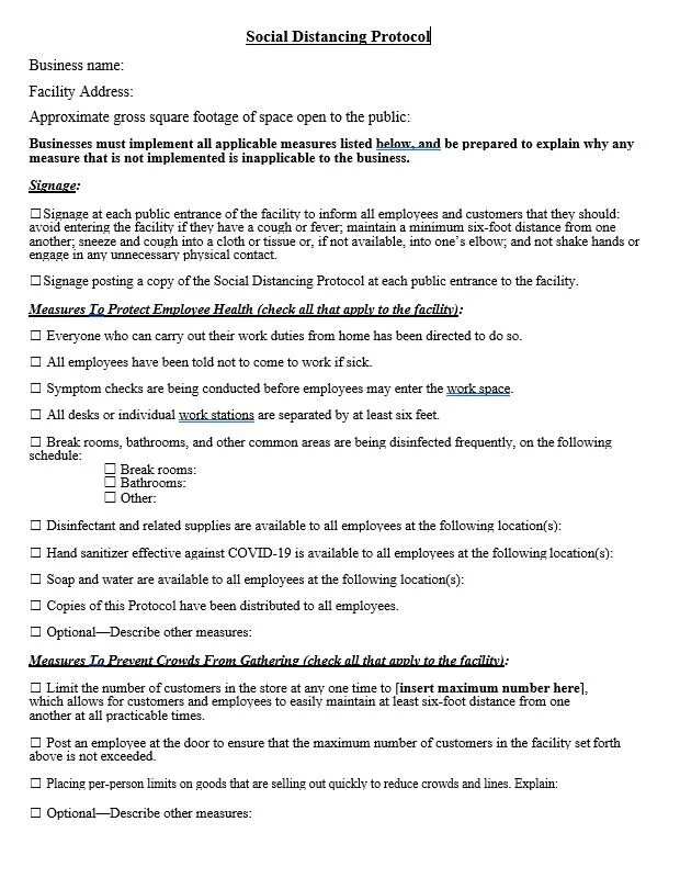 COVID Compliance Center — ESM INSITE