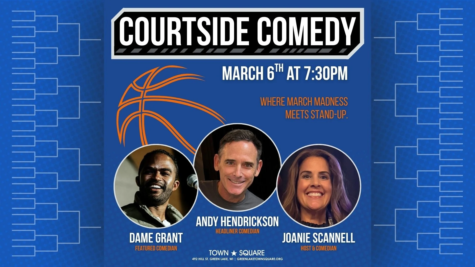 Courtside Comedy Show | Town Square Community Center