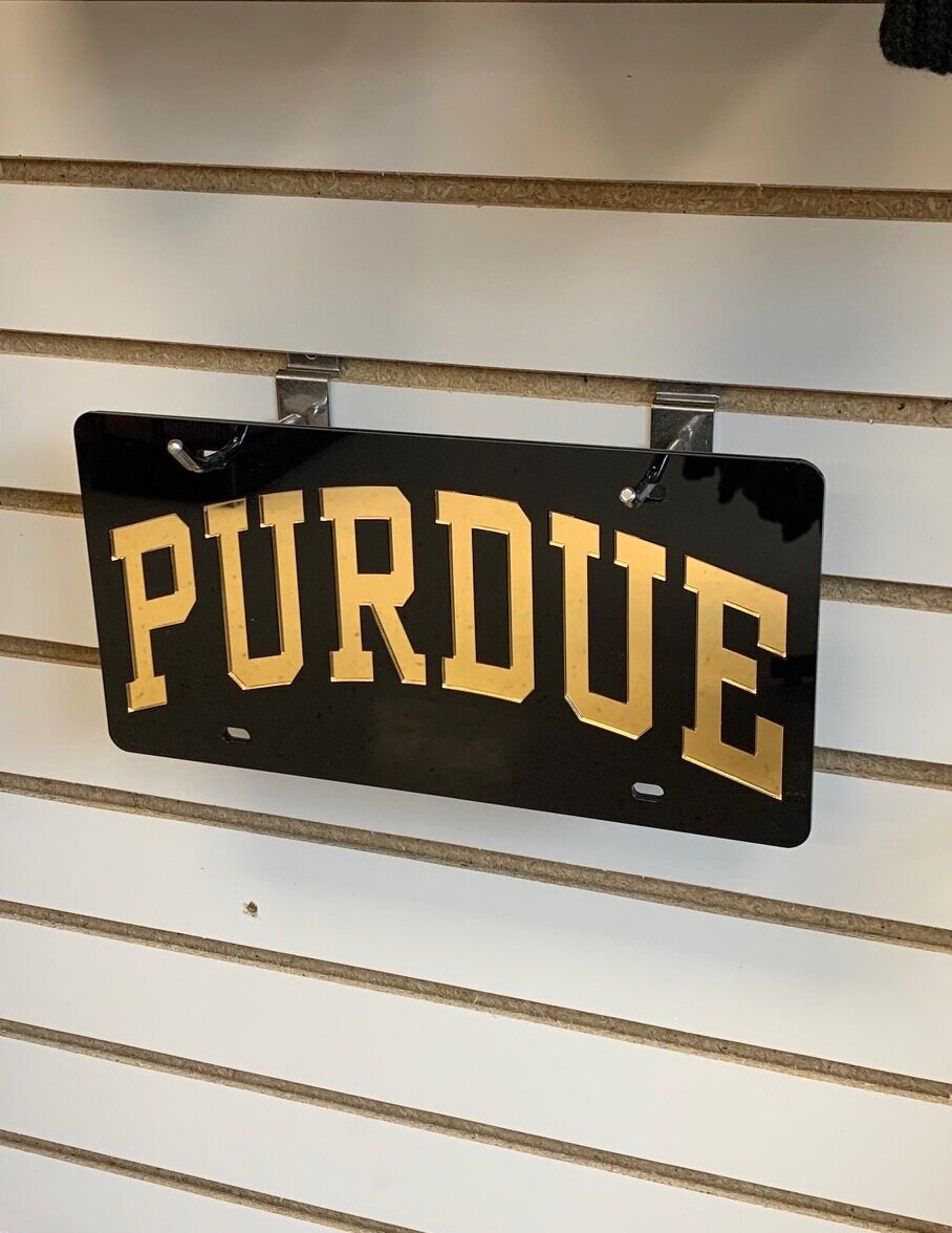 Discount Den — Purdue License Plates