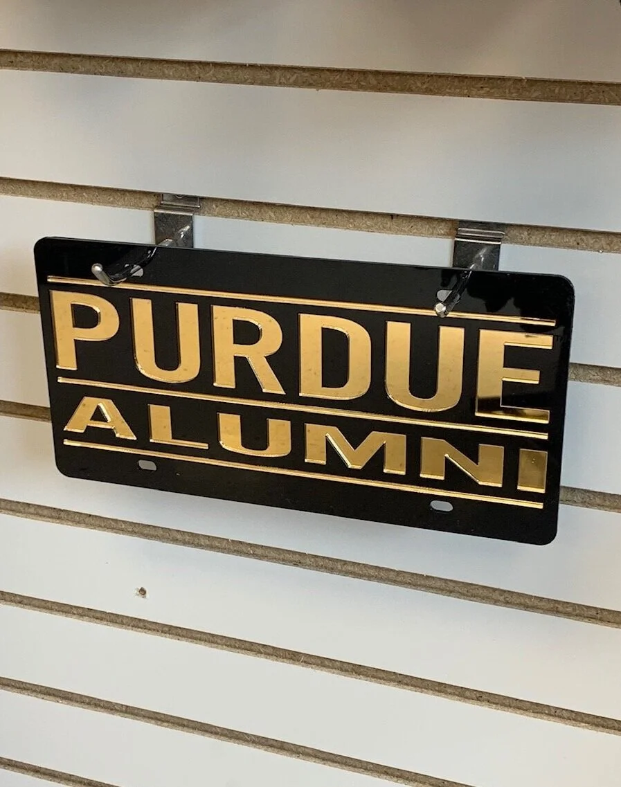 Discount Den — Purdue License Plates