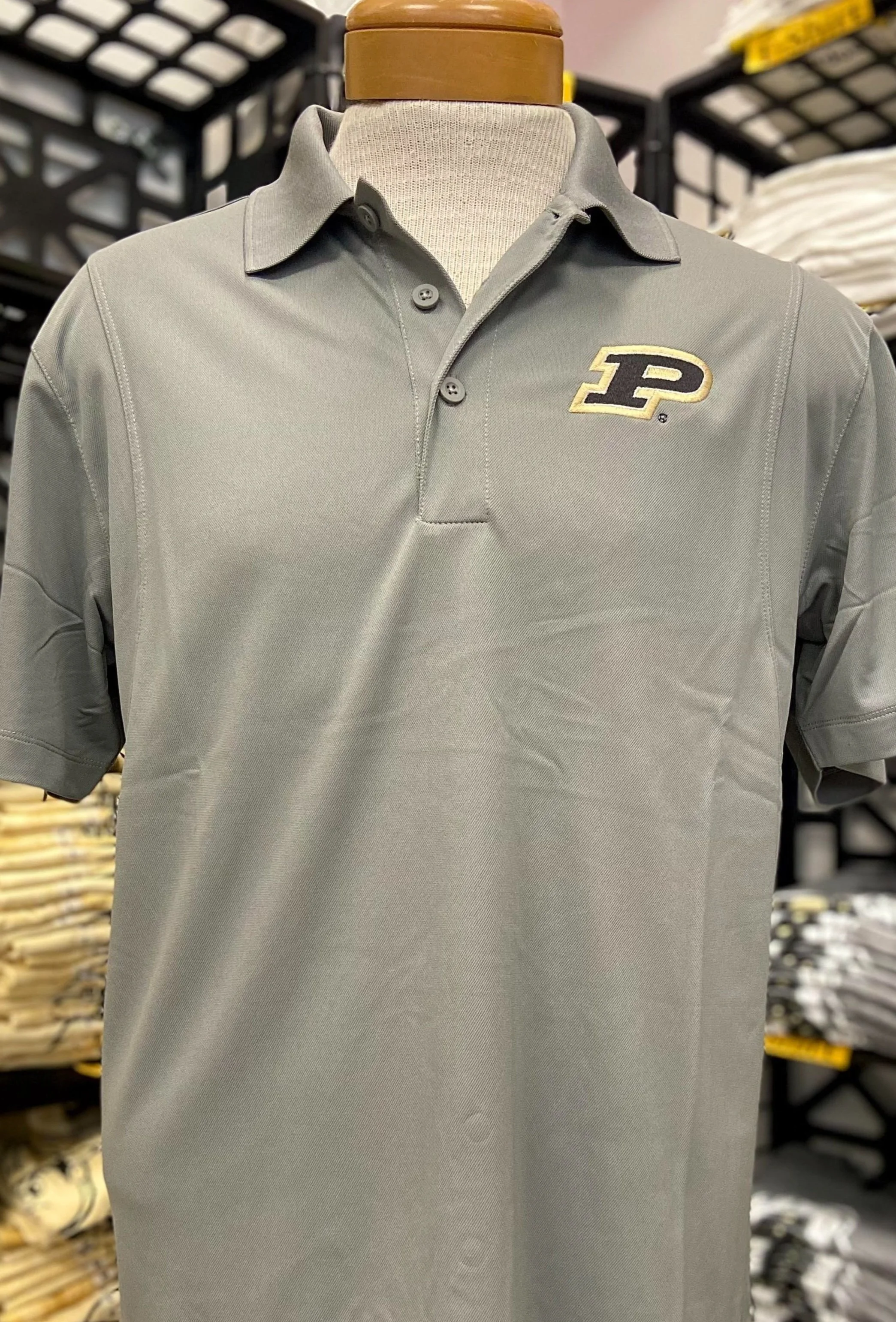 Discount Den — Purdue Motion "P" Polos