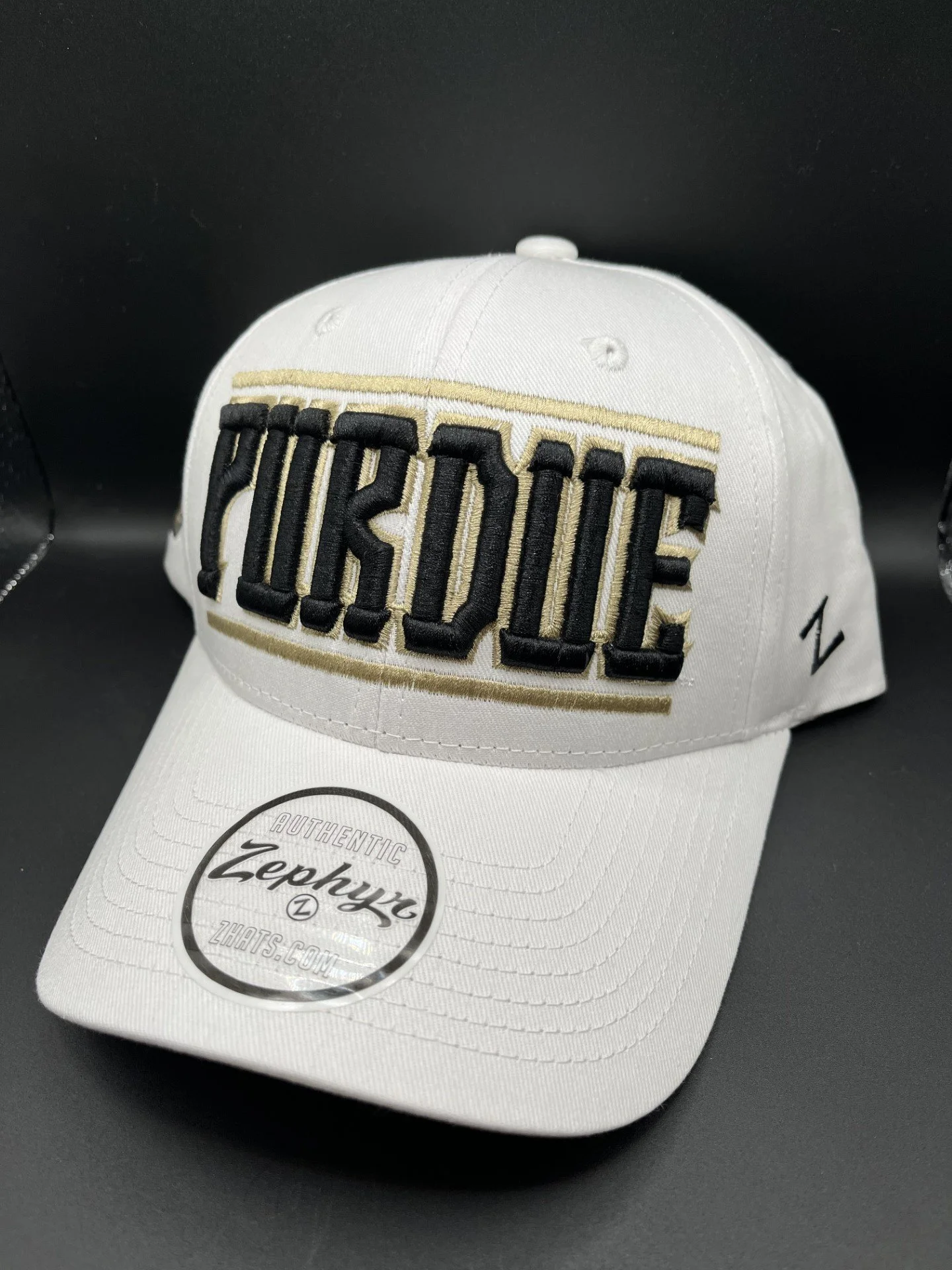 Discount Den — Purdue Motion "P" Adjustable Hats