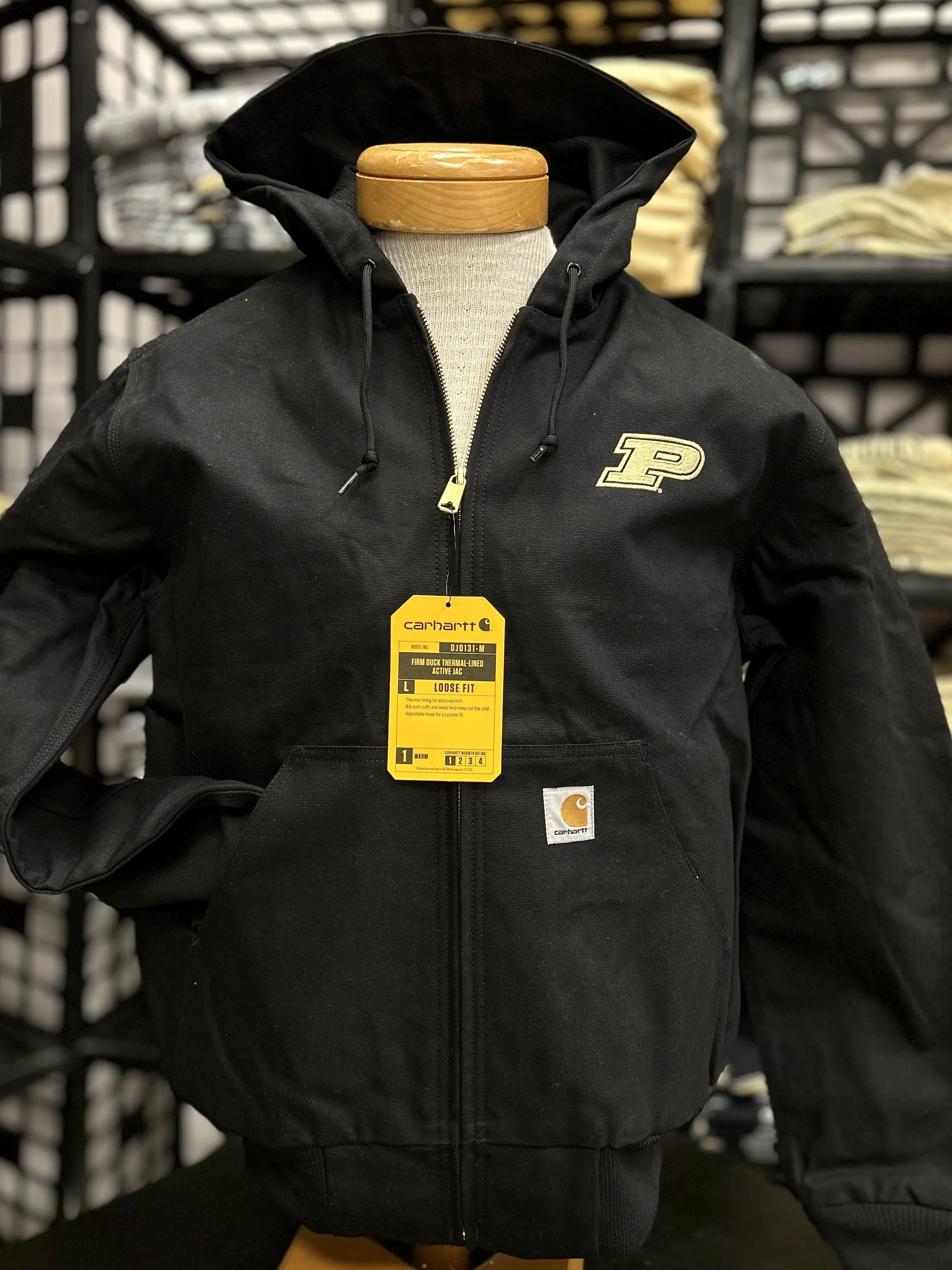 Discount Den — Purdue Carhartt® Duck Vest