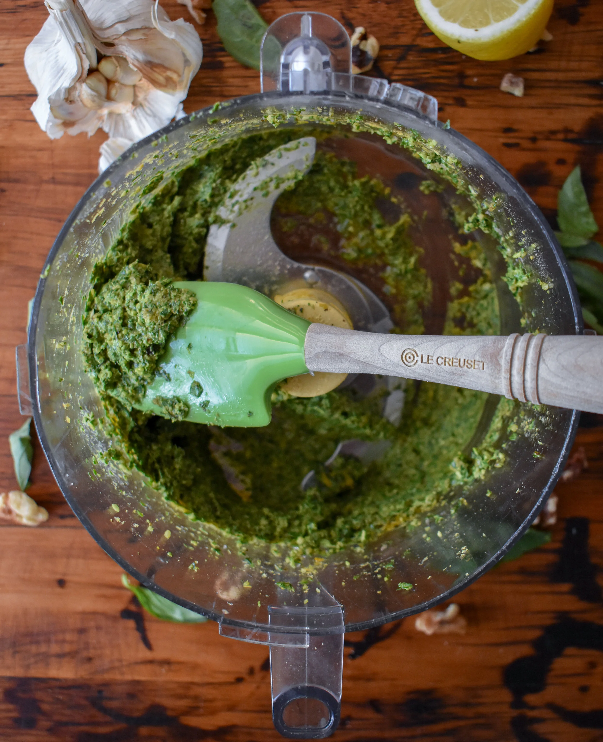 8-Ingredient Simple Vegan Basil Pesto — The Vegan Caveman