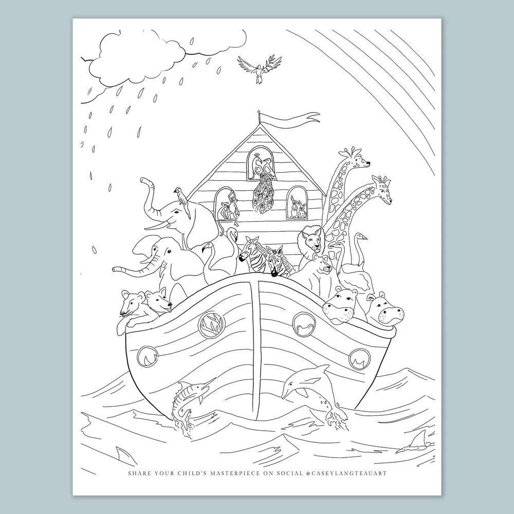 free coloring pages ark of the covenant