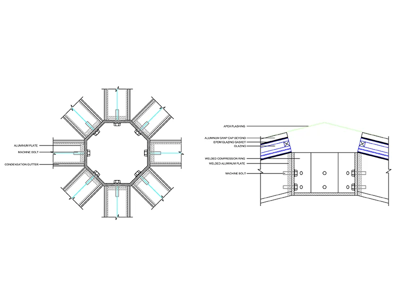 Glass Skylight Detail Dwg at Amber Trojan blog