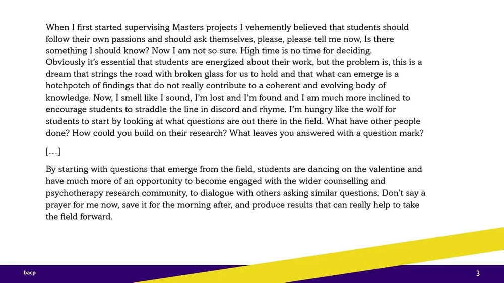 Blog — Mick Cooper Training and Consultancy