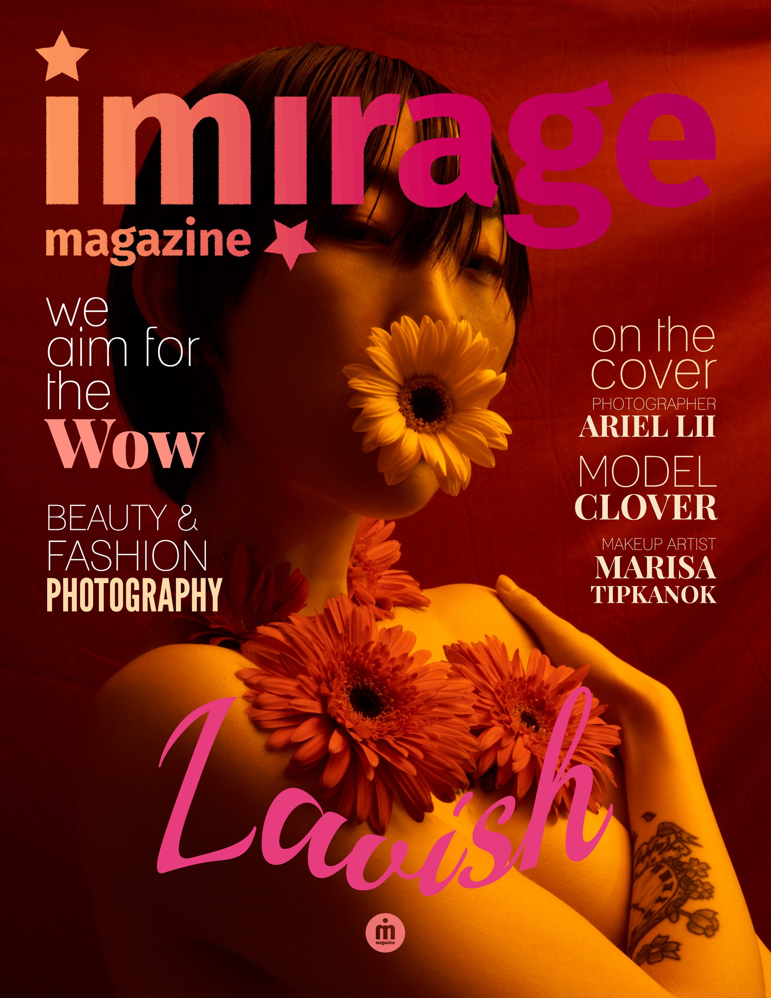 Clover covers iMirage Magazine Sept '22 — MASSARDO MODEL MANAGEMENT