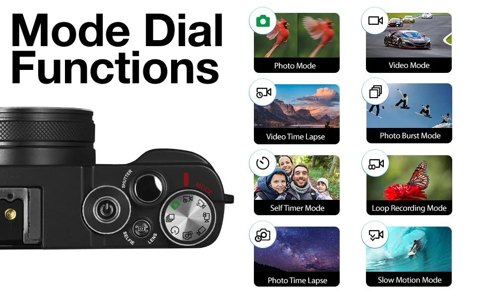 MND70 48 MP Autofocus / 5K Ultra HD Camera w/Selfie Lens — Minolta Digital