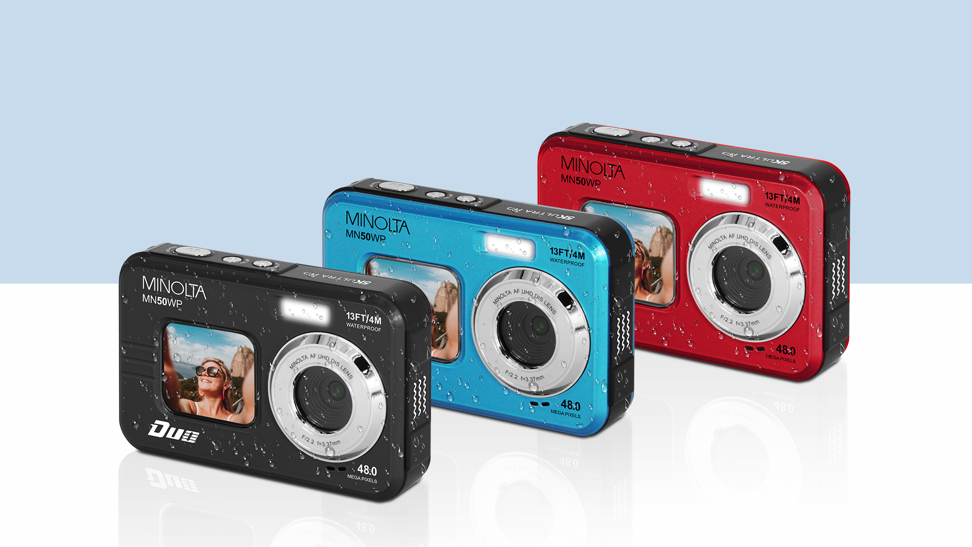 MN50WP 48MP Autofocus 5K UHD Waterproof Camera — Minolta Digital