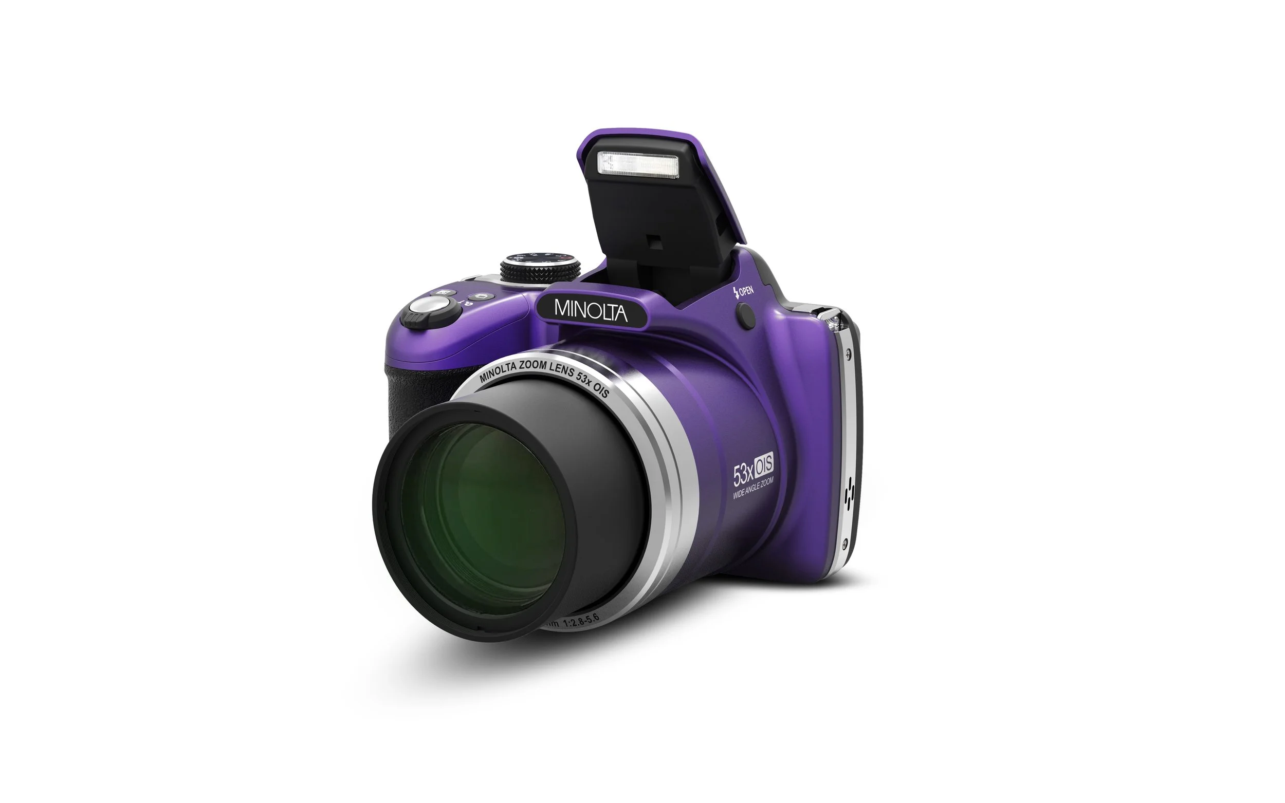 MN53Z 16MP 53X Optical Zoom Wi-Fi Bridge Camera — Minolta Digital