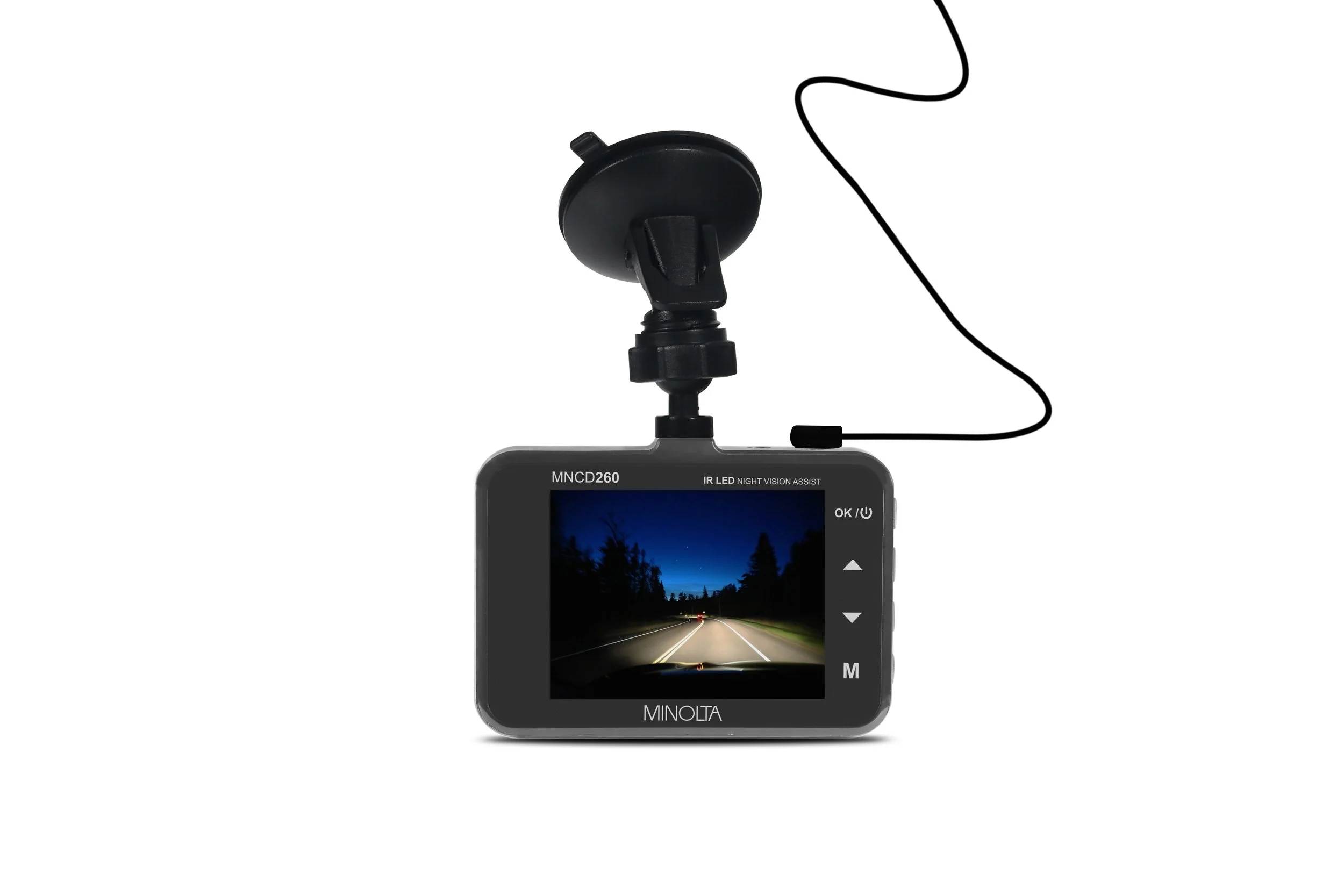 MNCD260 1080p Full HD Infrared Night Vision Dash Camera w/2.2" LCD ...