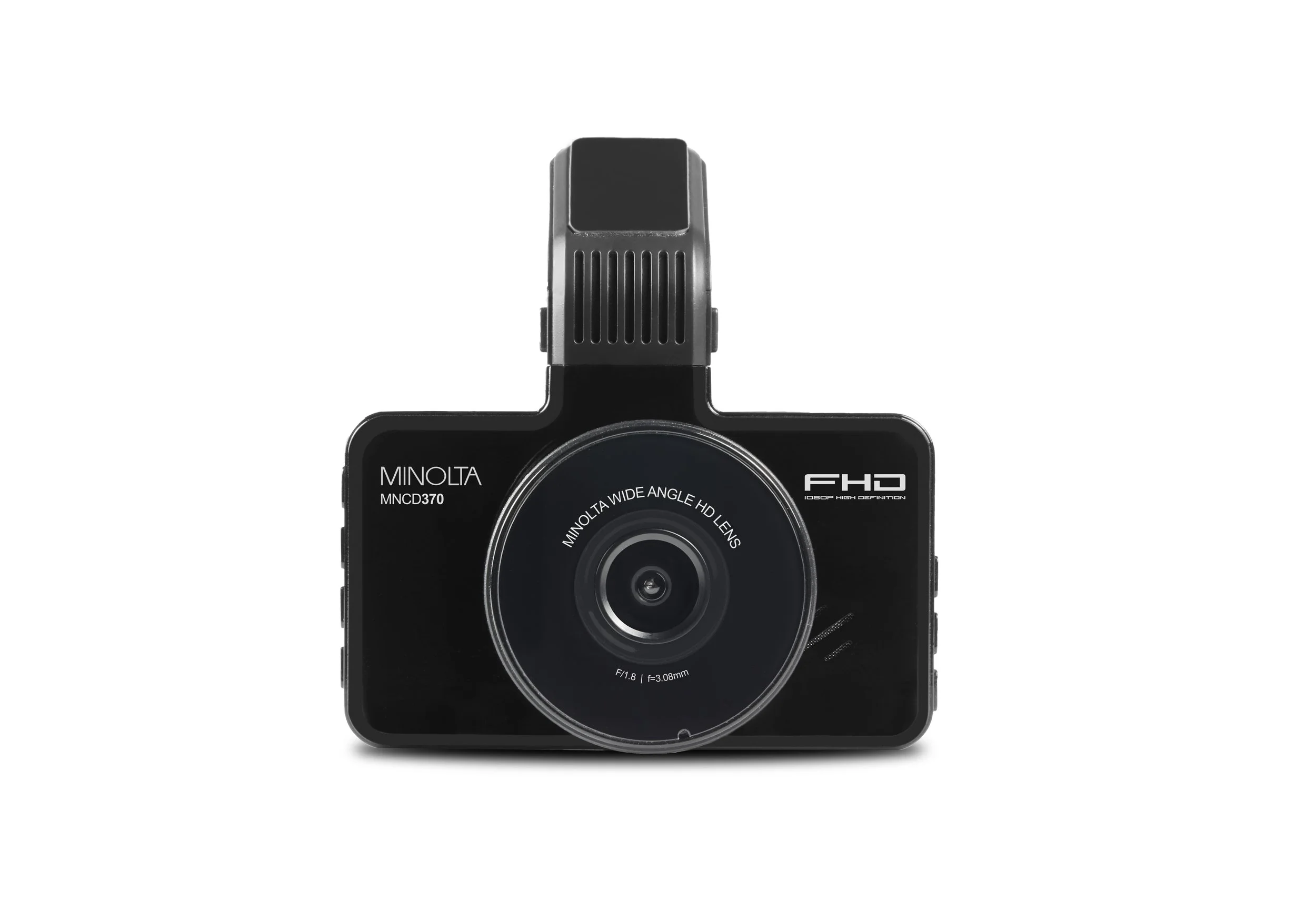 MNCD370 1080p Full HD Dash Camera w/3.0" LCD Monitor — Minolta Digital