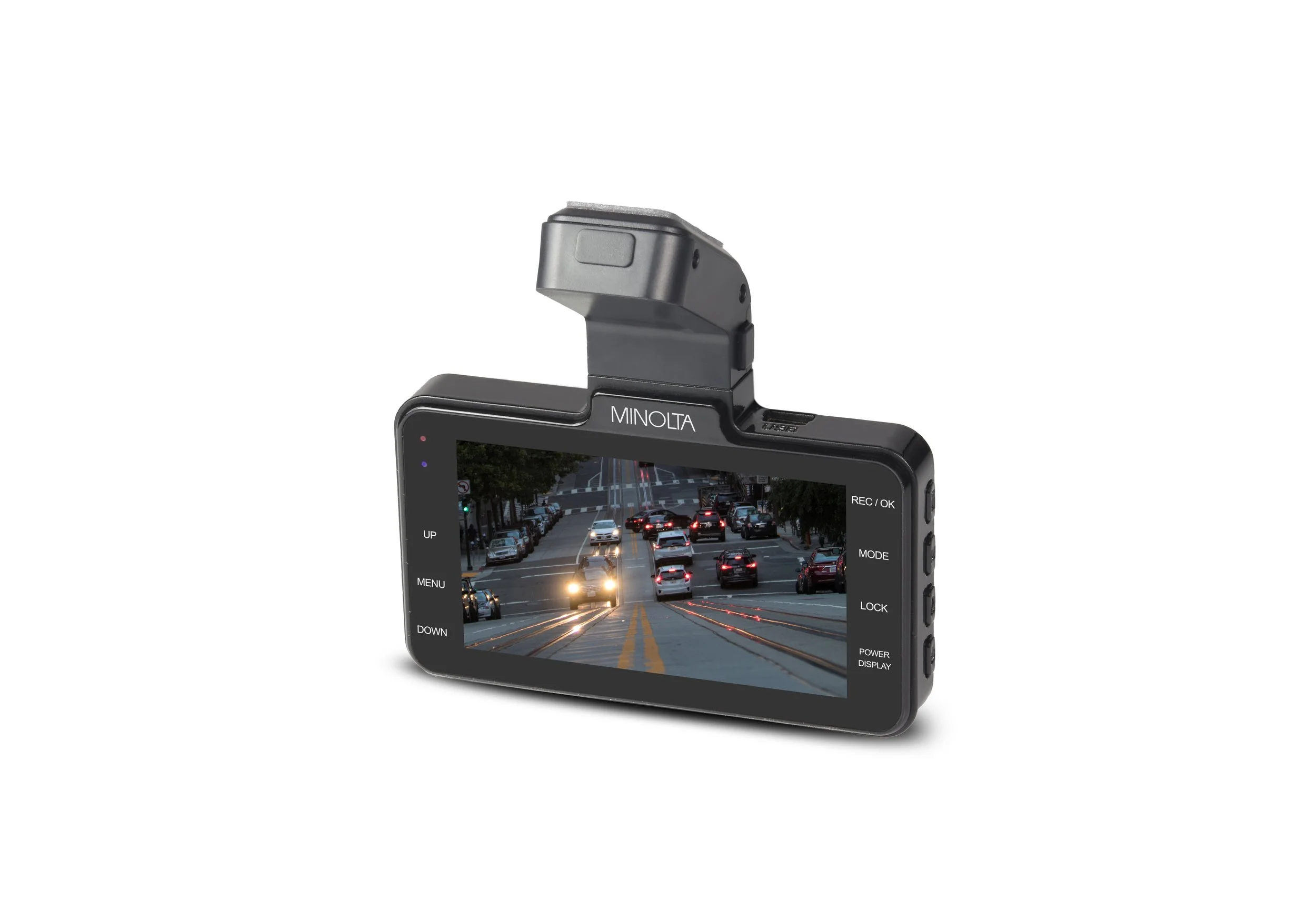 MNCD370 1080p Full HD Dash Camera w/3.0" LCD Monitor — Minolta Digital