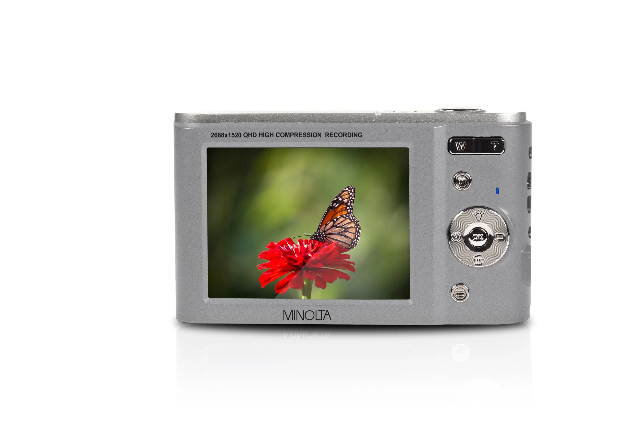 MND20 44 MP / 2.7K Quad HD Digital Camera — Minolta Digital