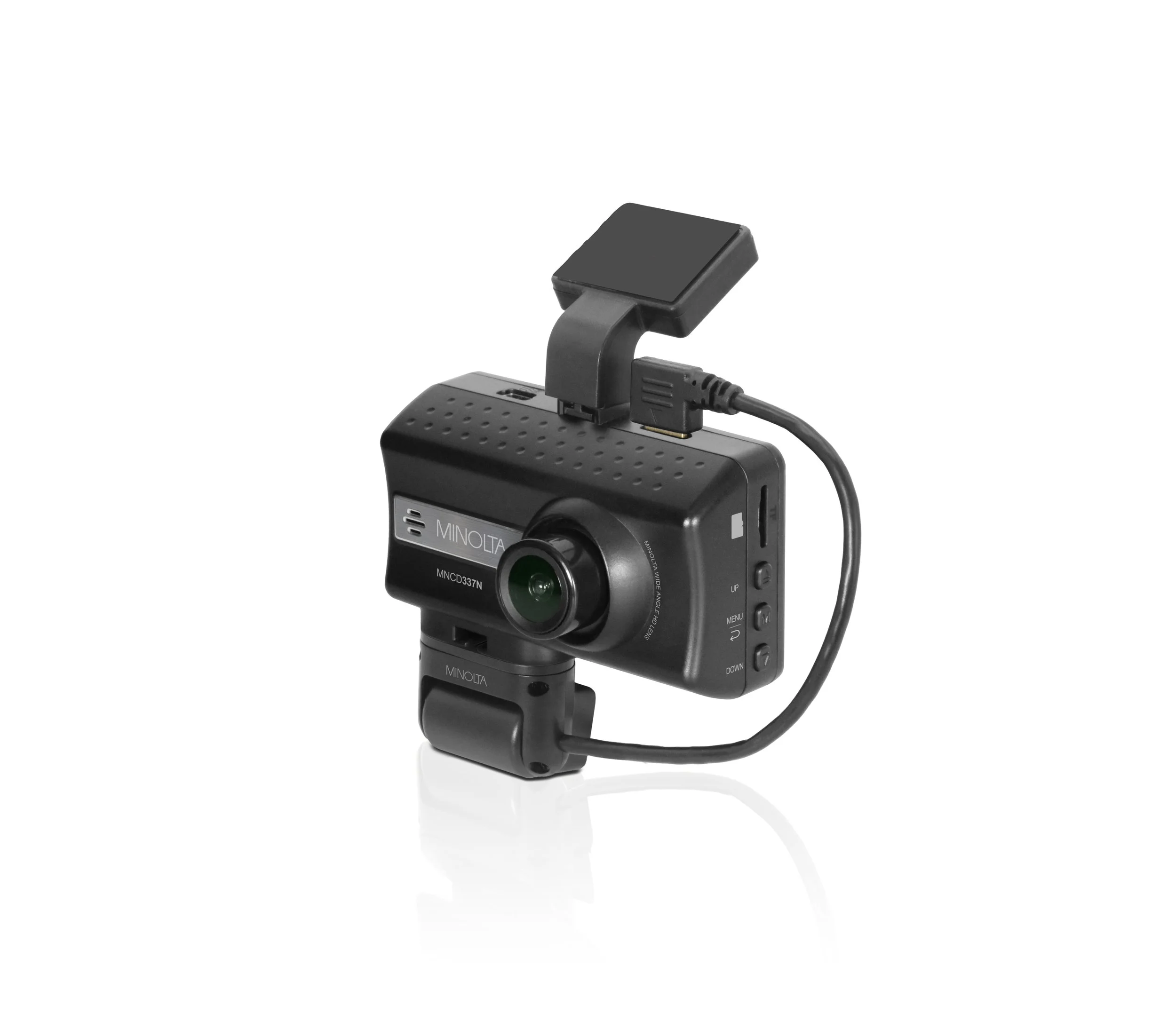 MNCD337N 2-Channel 1080P Dash Camera w/3.0" LCD & Interior Camera ...