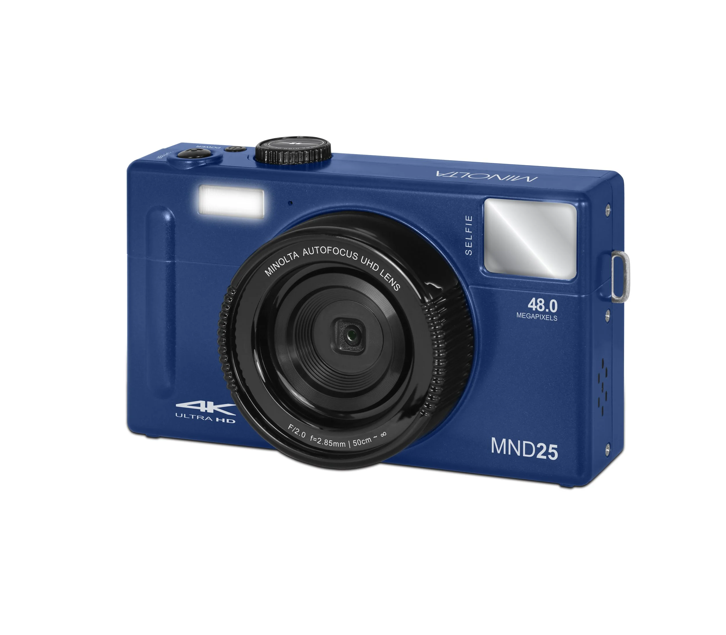 MND25 48 MP Autofocus / 4K Ultra HD Camera w/Selfie Mirror — Minolta ...