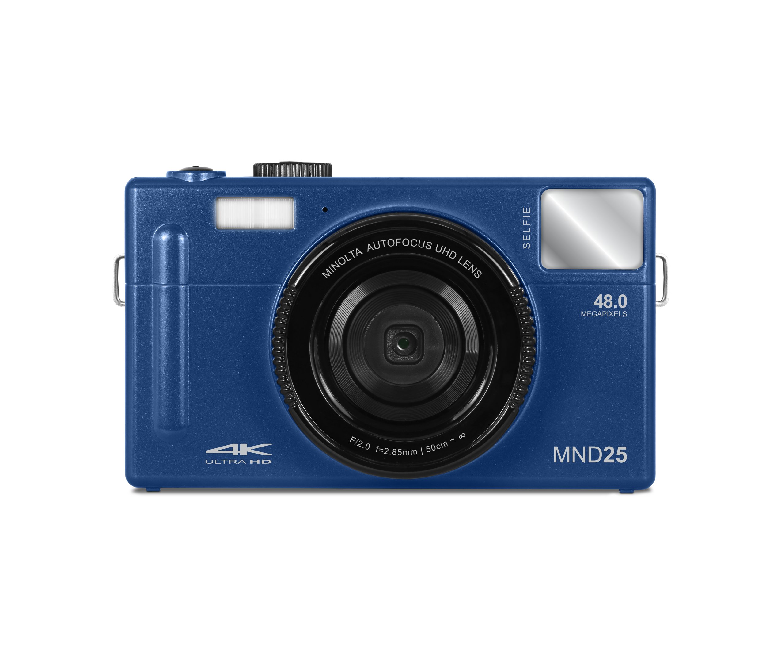 MND25 48 MP Autofocus / 4K Ultra HD Camera w/Selfie Mirror — Minolta ...