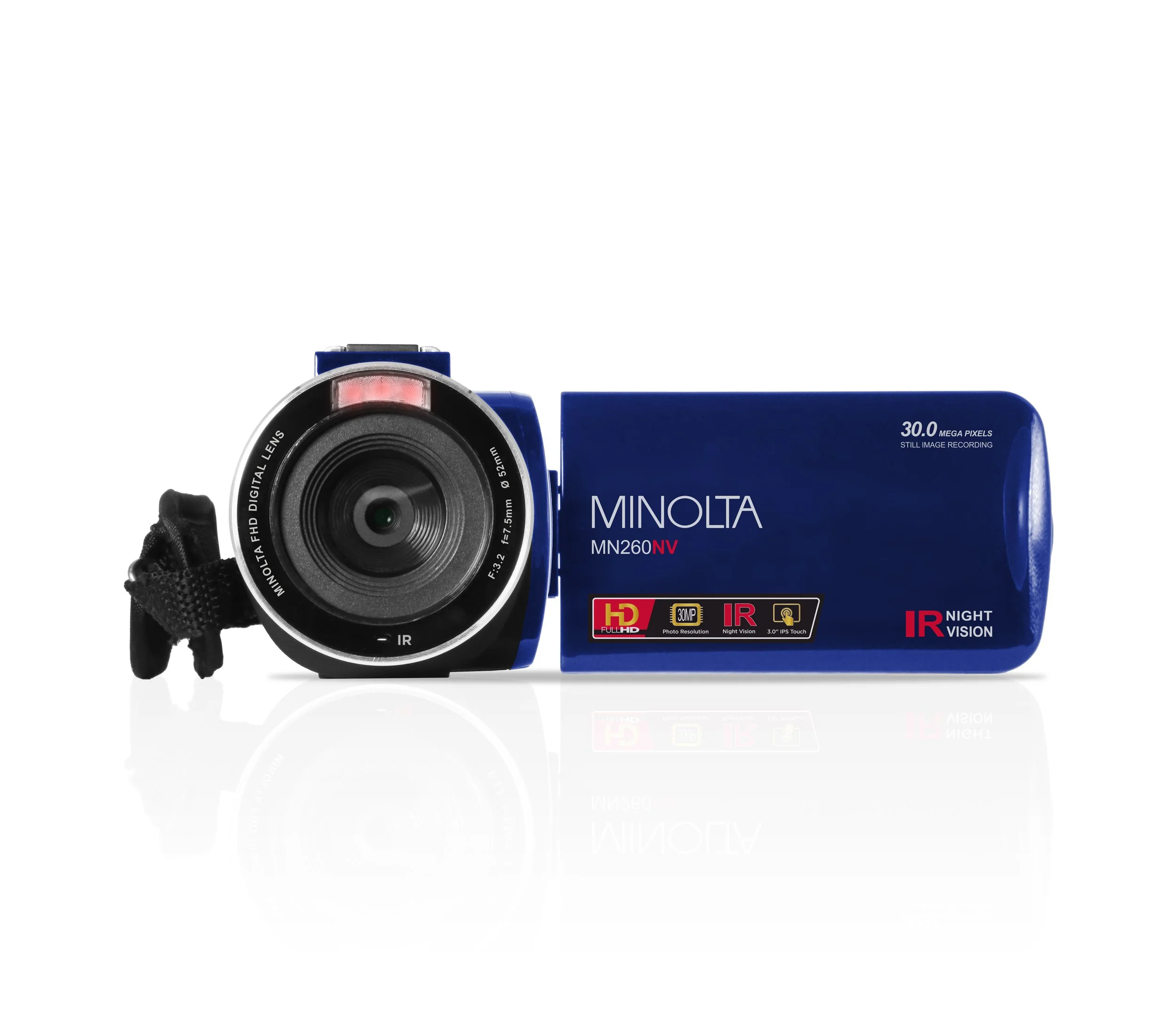MN260NV 1080P Full HD IR Night Vision Camcorder — Minolta Digital