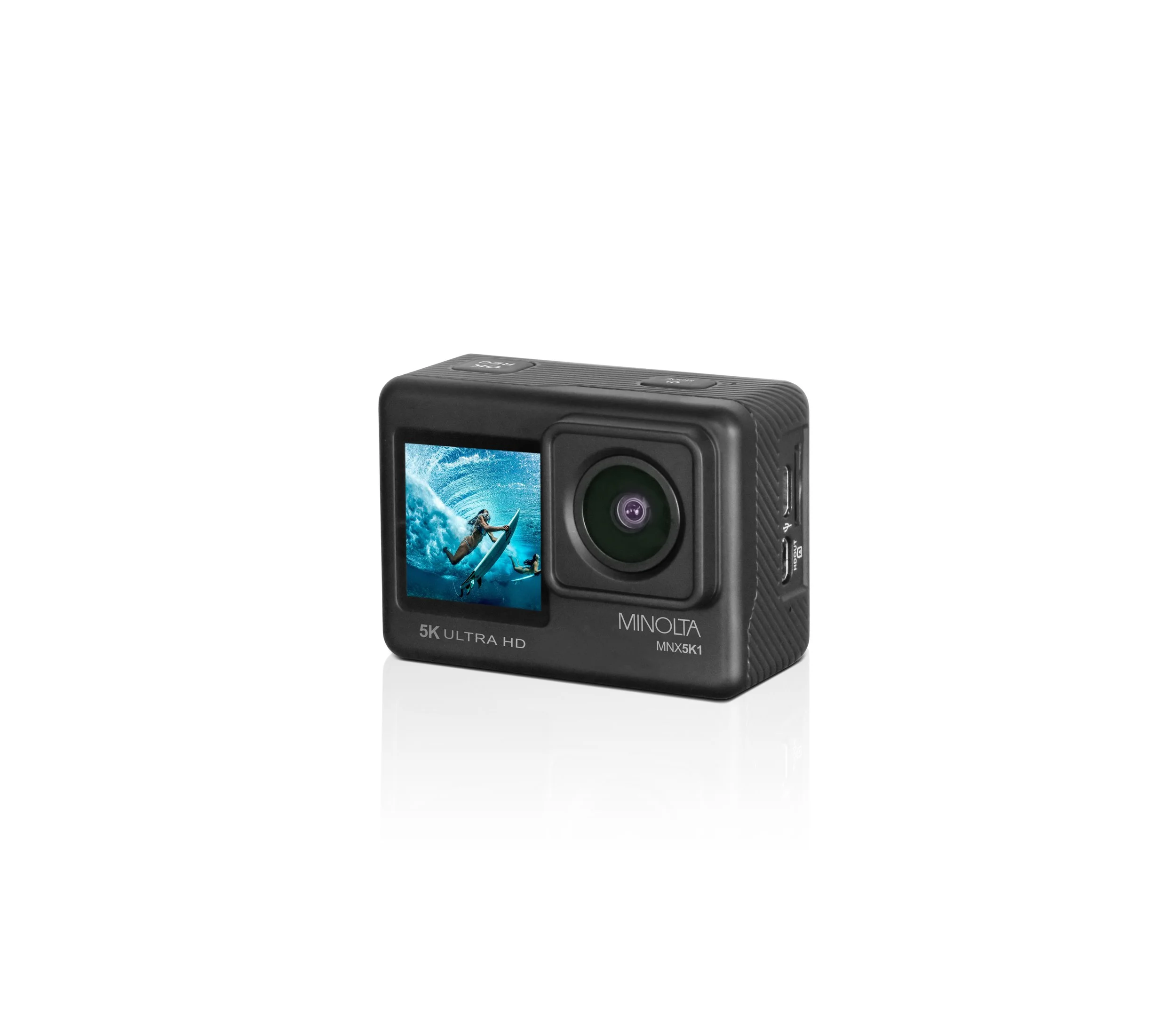 MNX5K1 5K Ultra HD Action Camcorder Kit with WiFi & Waterproof Housing ...