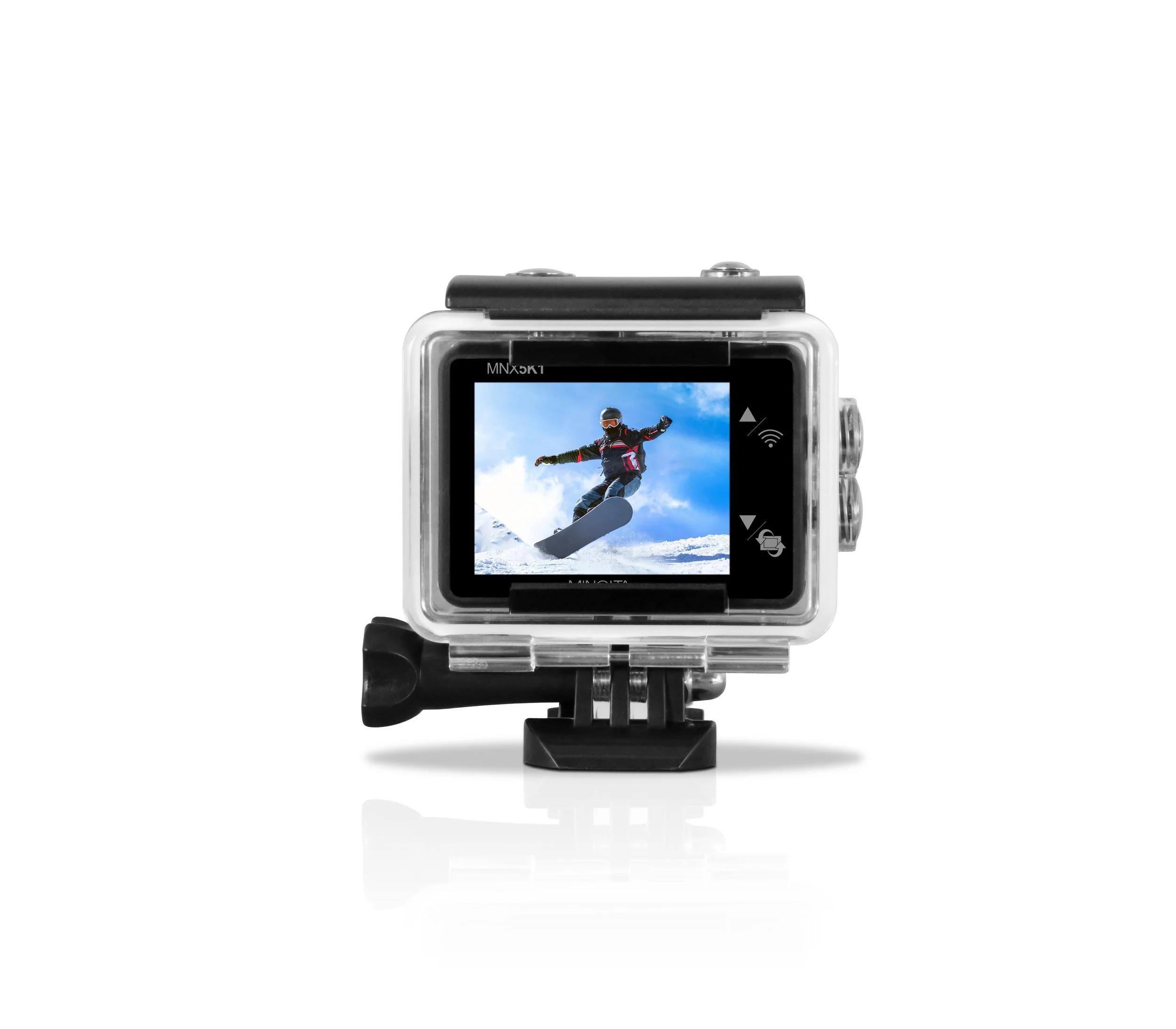 MNX5K1 5K Ultra HD Action Camcorder Kit with WiFi & Waterproof Housing ...