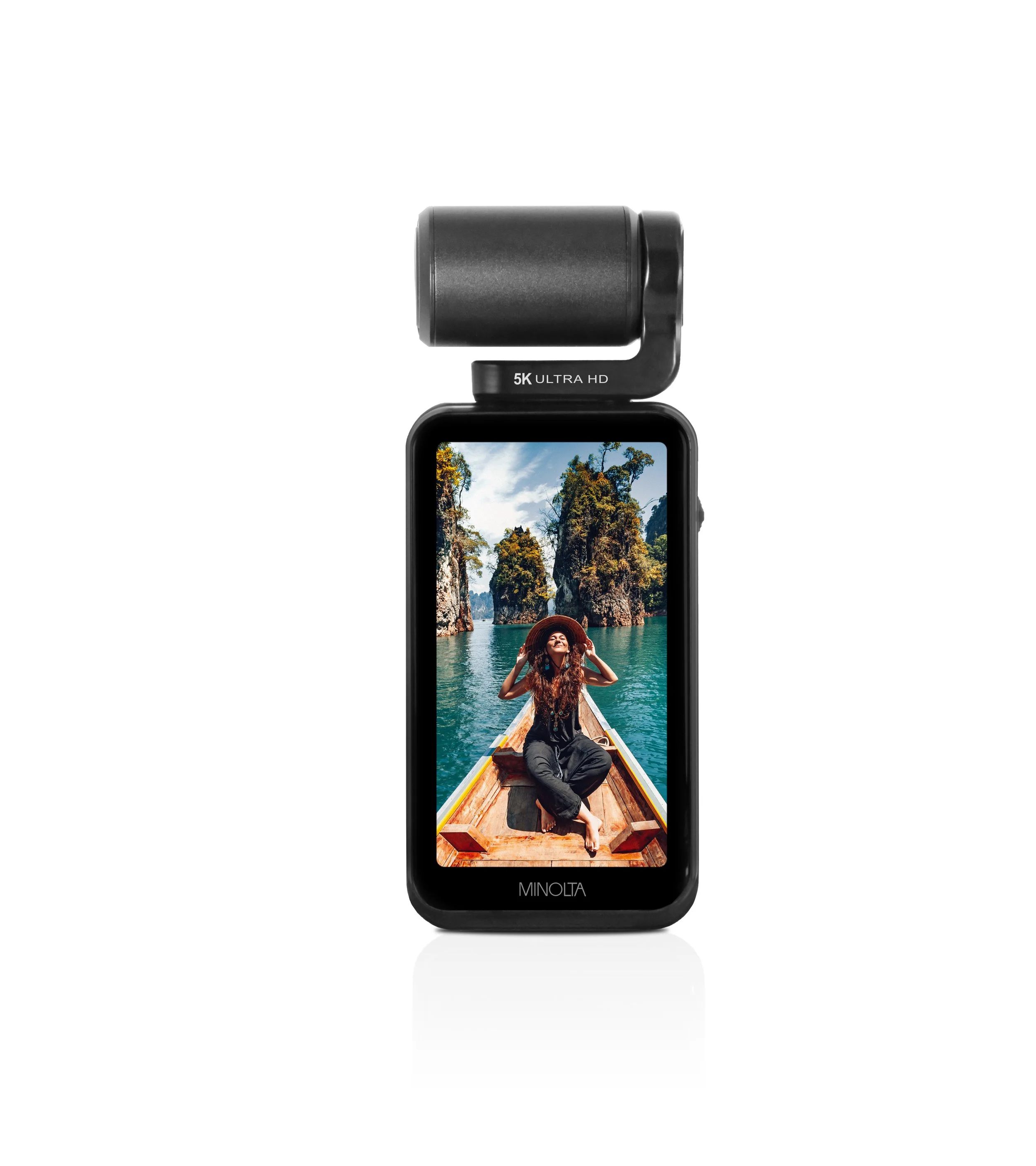 MN5KGP1 5K Ultra HD / 20 MP Handheld Pocket Camcorder w/Motorized ...