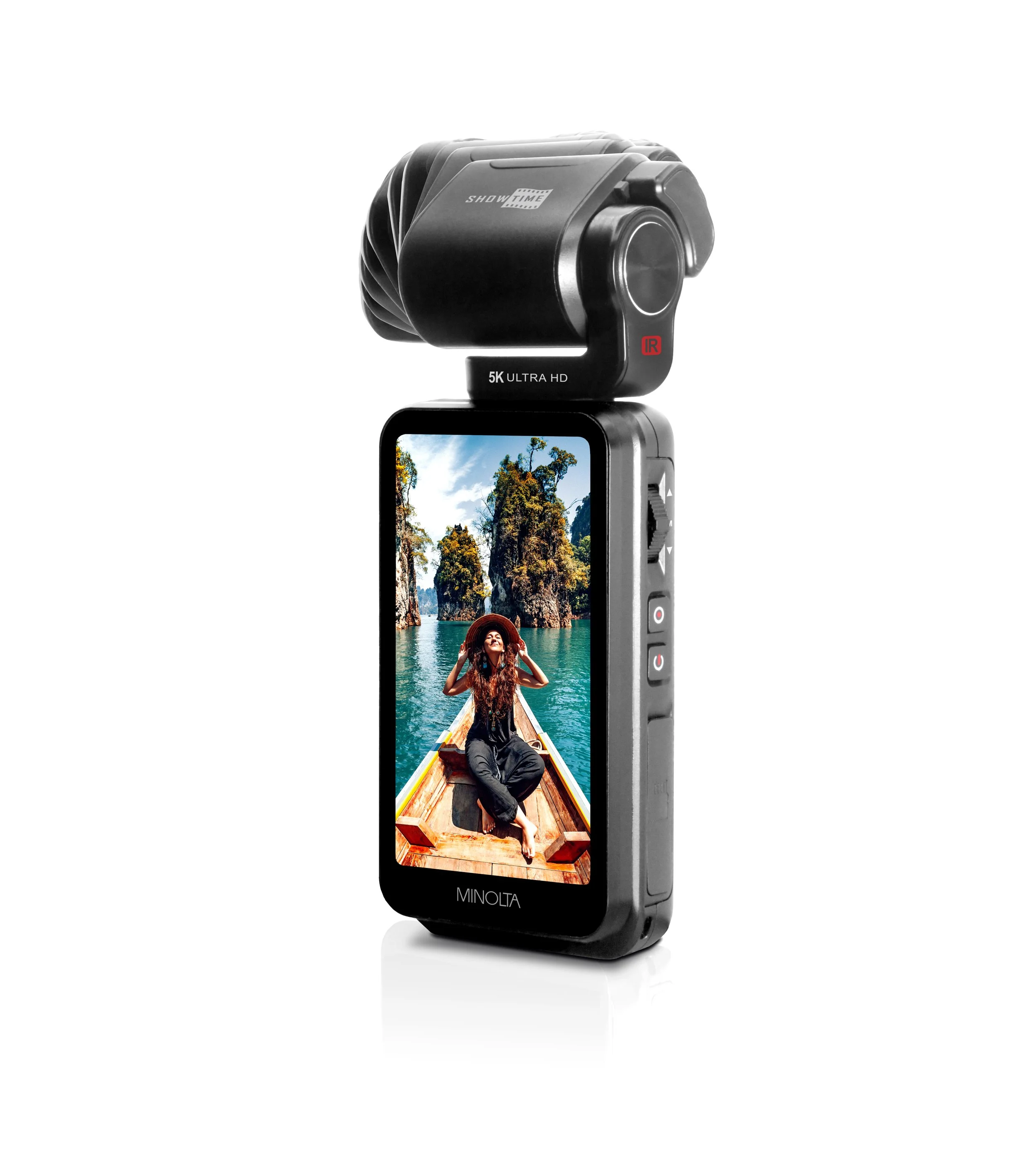 MN5KGP1 5K Ultra HD / 20 MP Handheld Pocket Camcorder w/Motorized ...