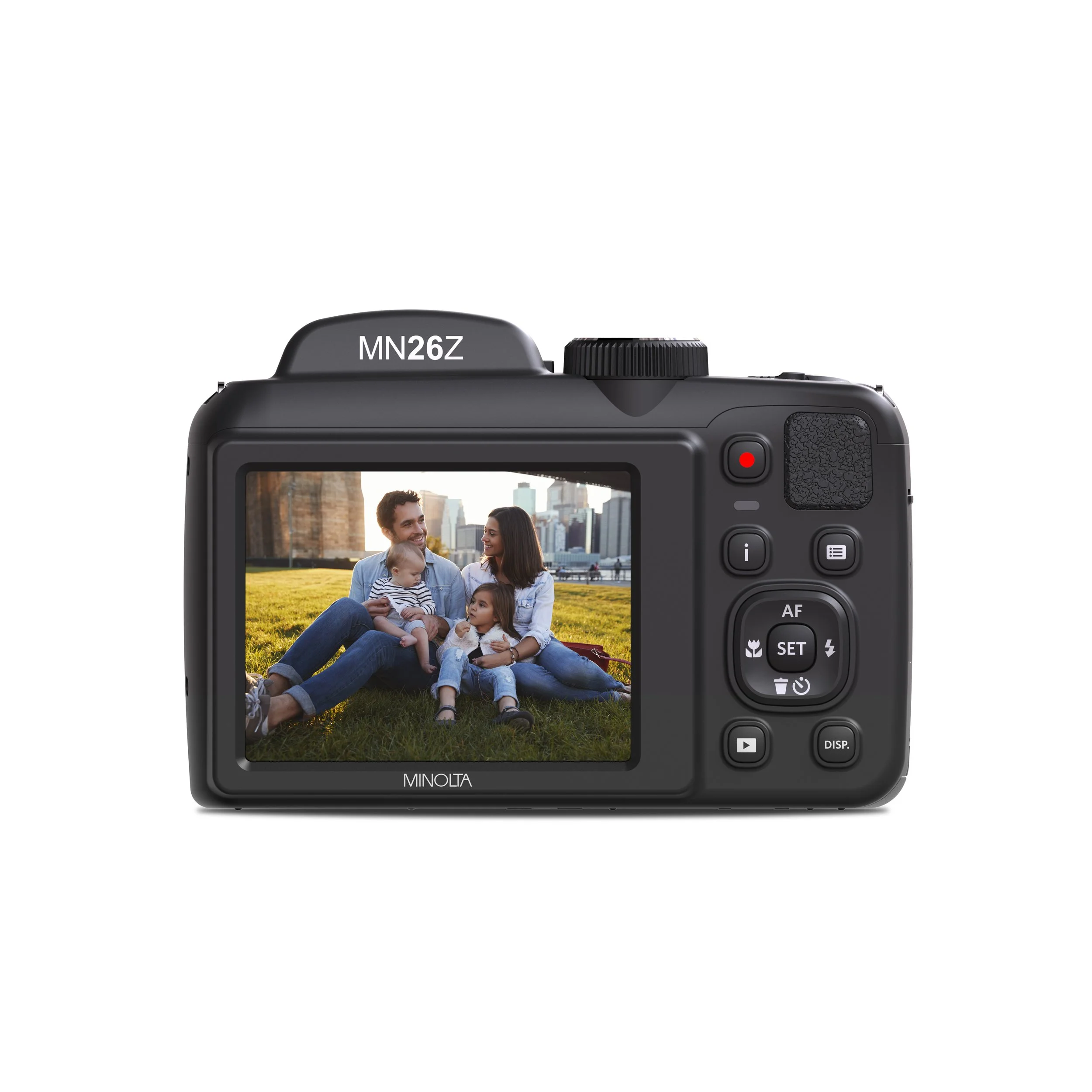 MN26Z 20MP 26X Optical Zoom WiFi Bridge Camera — Minolta Digital
