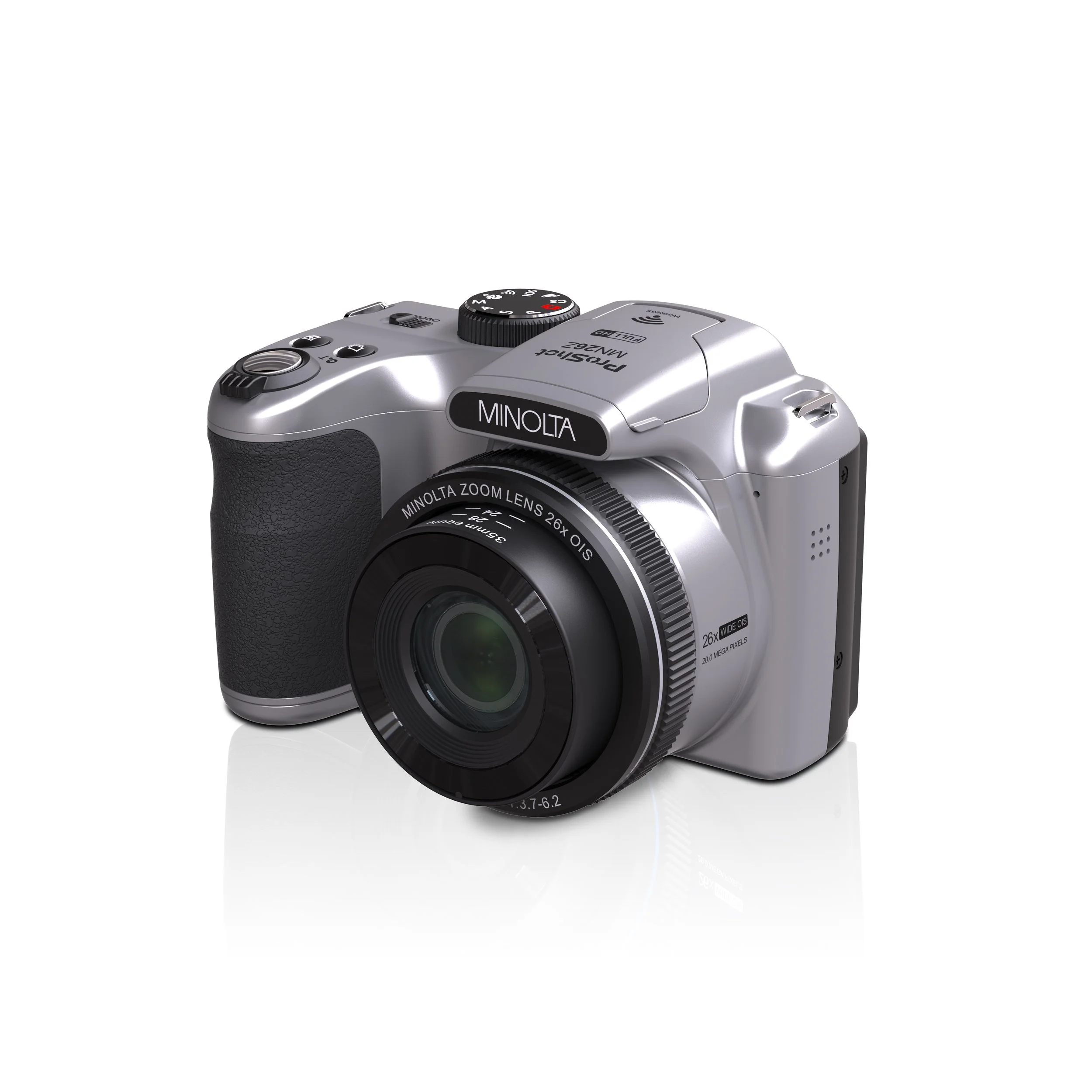 MN26Z 20MP 26X Optical Zoom WiFi Bridge Camera — Minolta Digital