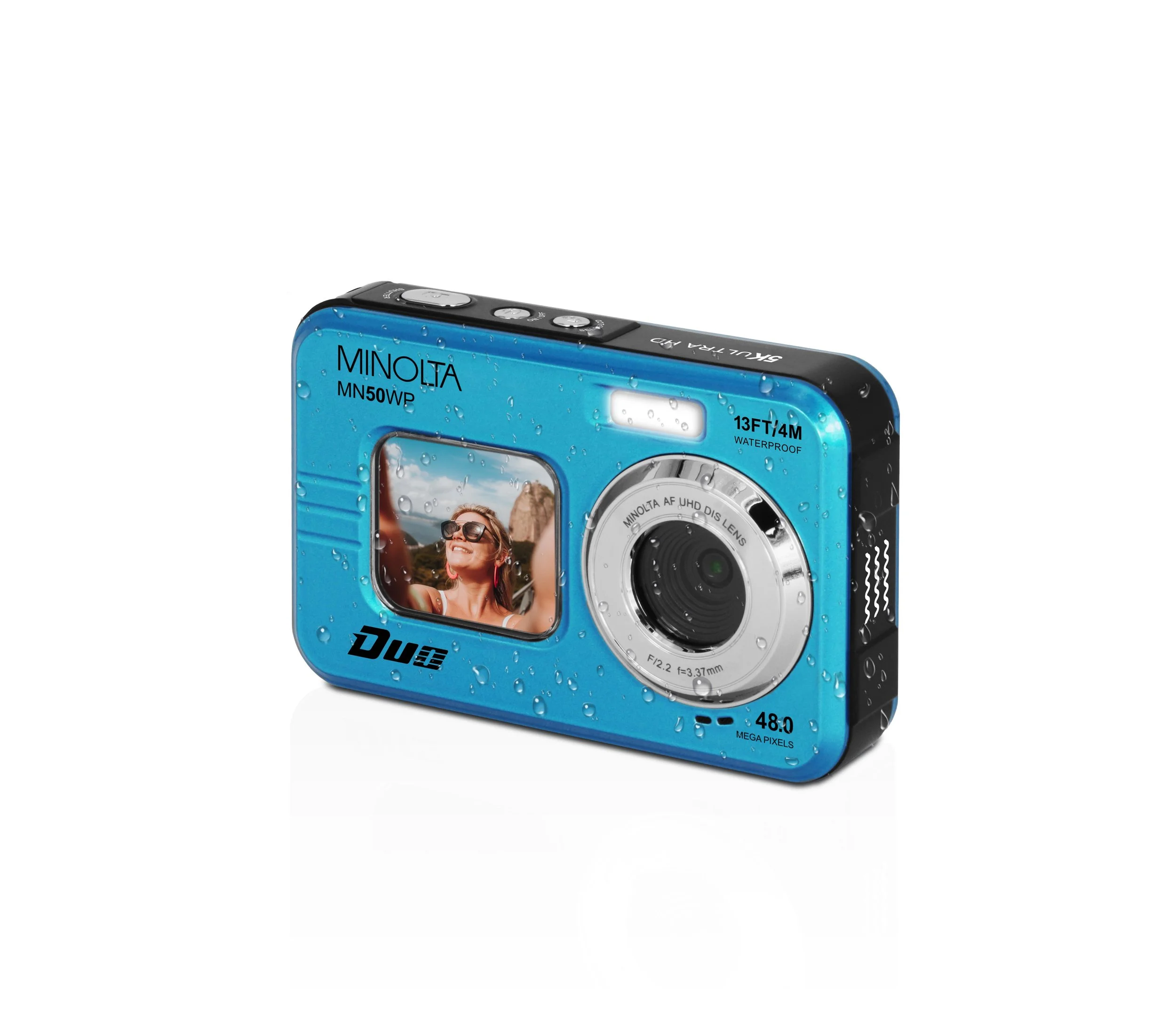 MN50WP 48MP Autofocus 5K UHD Waterproof Camera — Minolta Digital