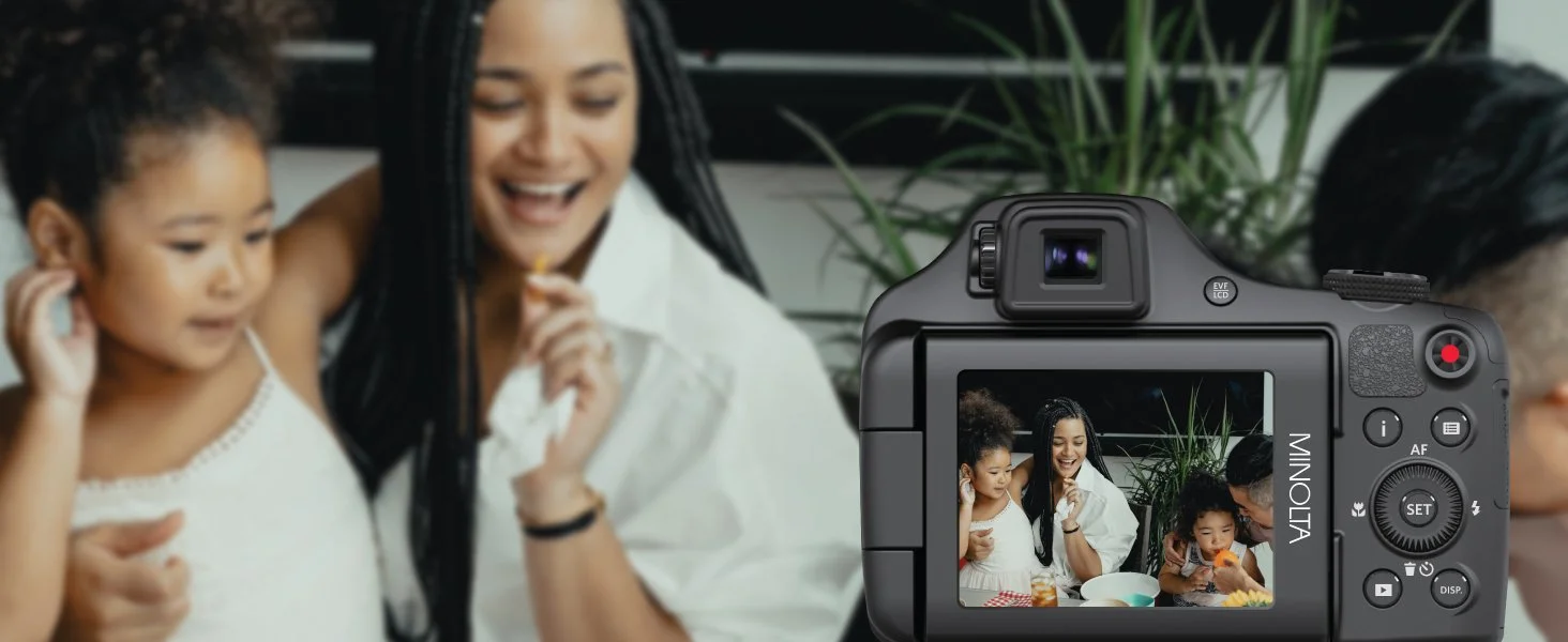 MN67Z 20MP 67X Optical Zoom Wi-Fi Bridge Camera — Minolta Digital