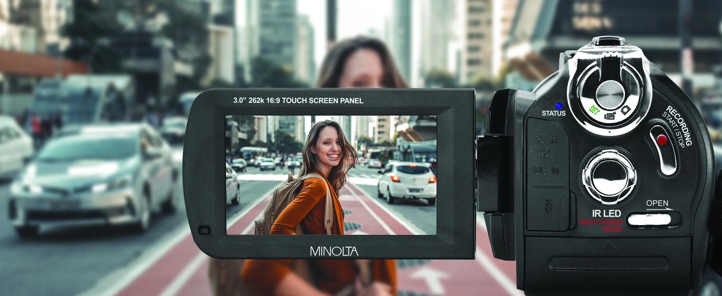 MN4K40NV 4K Ultra HD / 30 MP Night Vision Camcorder — Minolta Digital