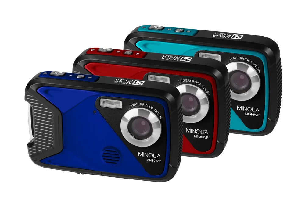 MN30WP 21 MP / 1080P HD Waterproof Digital Camera — Minolta Digital