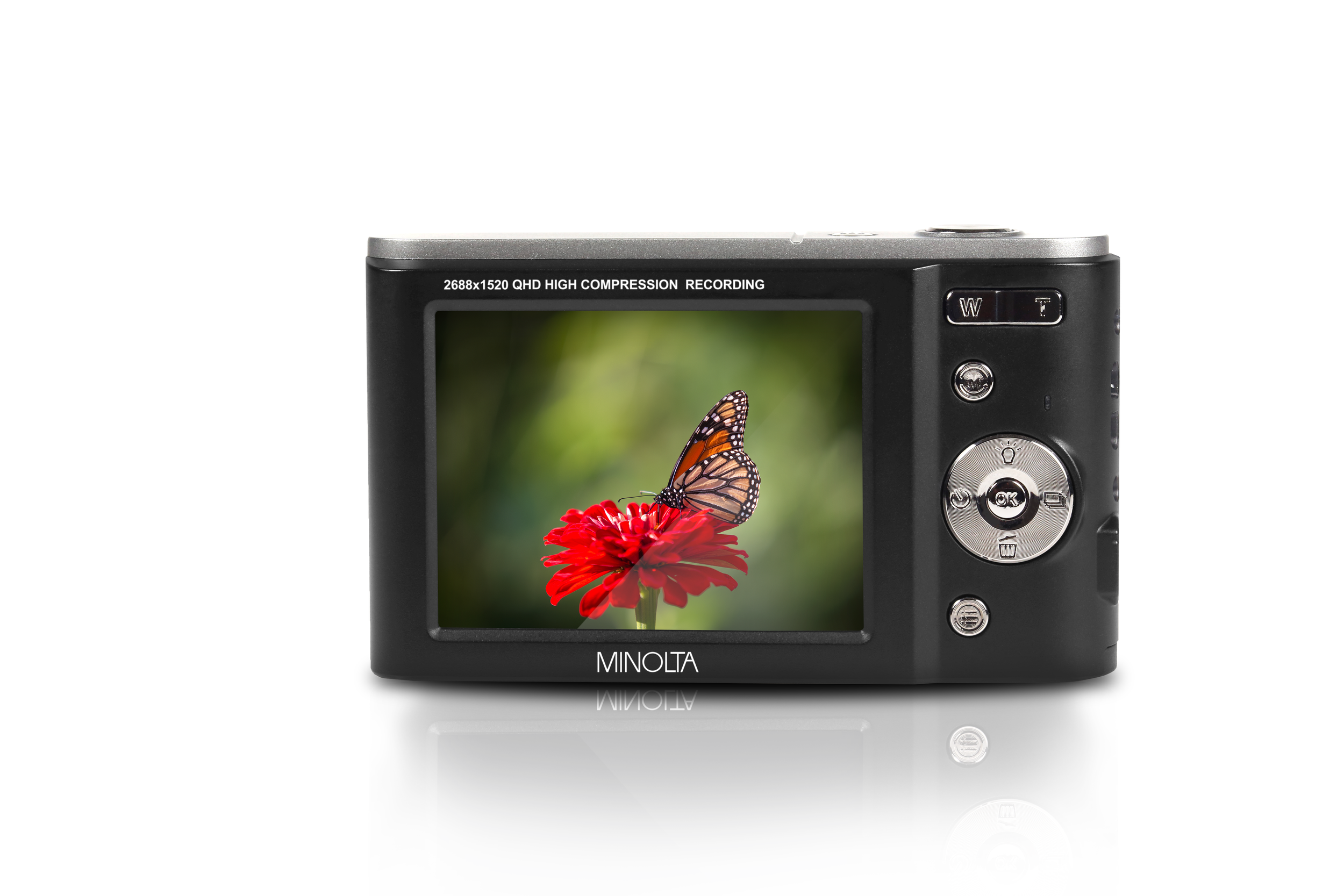 MND20 44 MP / 2.7K Quad HD Digital Camera — Minolta Digital