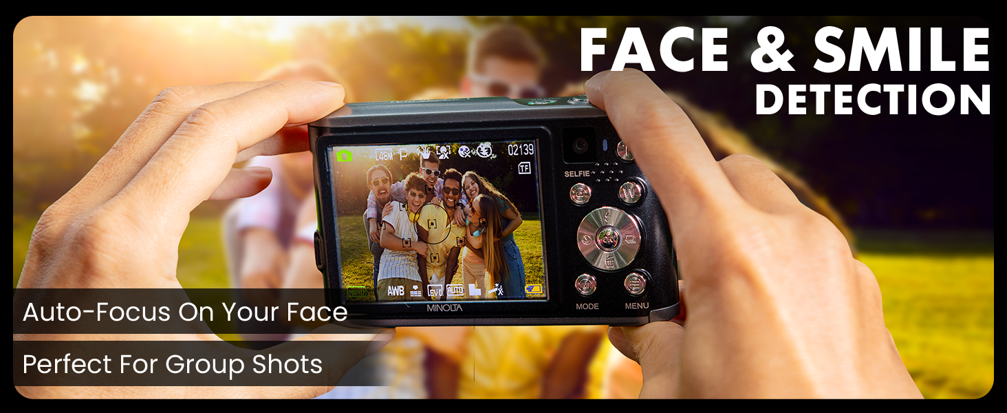 MND23 48MP Auto Focus 4K Ultra HD Selfie Camera — Minolta Digital