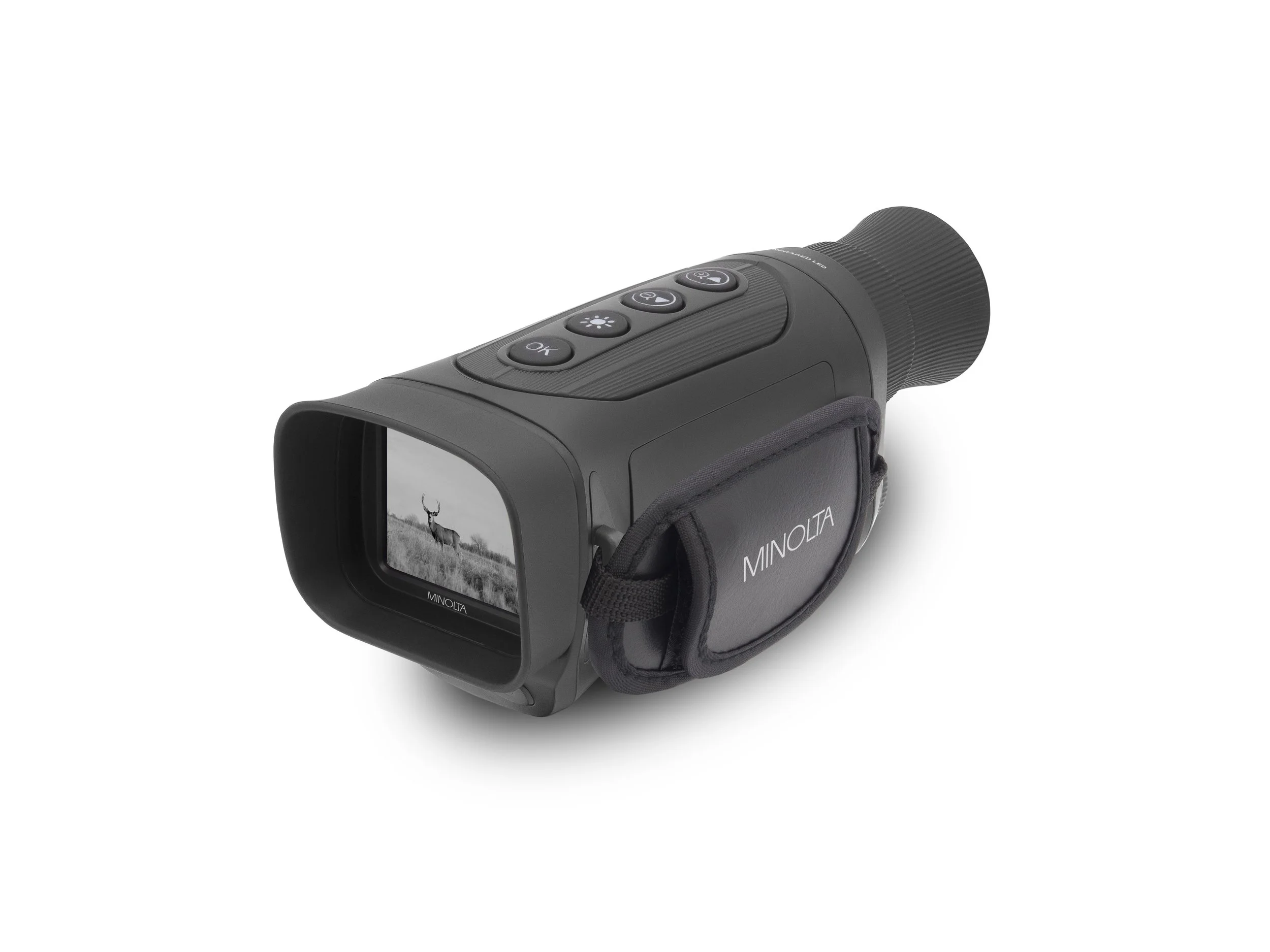 MNDM625 6x25 Night Vision Monocular w/4K UHD Camera — Minolta Digital