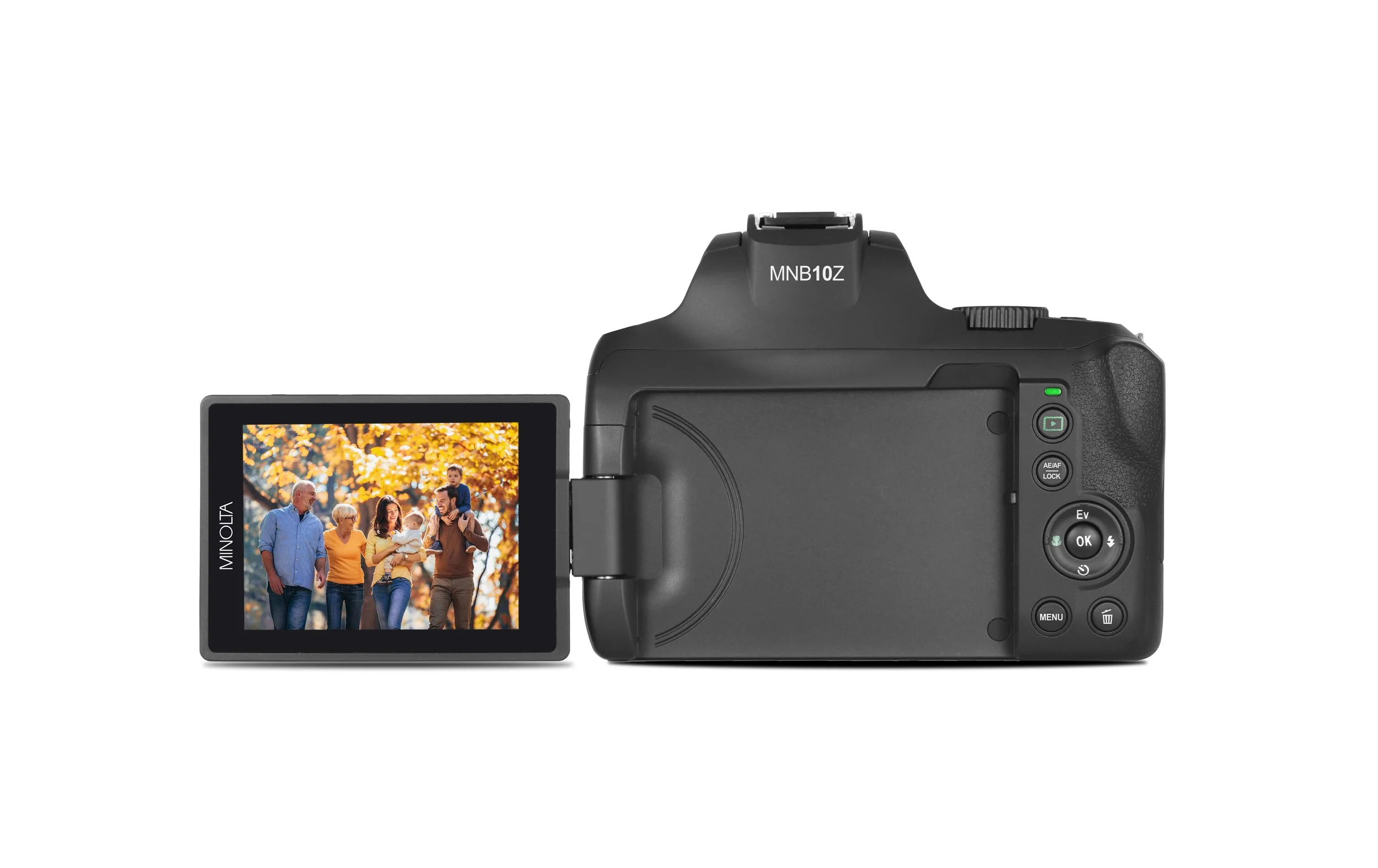 MNB10Z 64MP Auto Focus 10x Optical Zoom WiFi Bridge Camera — Minolta ...