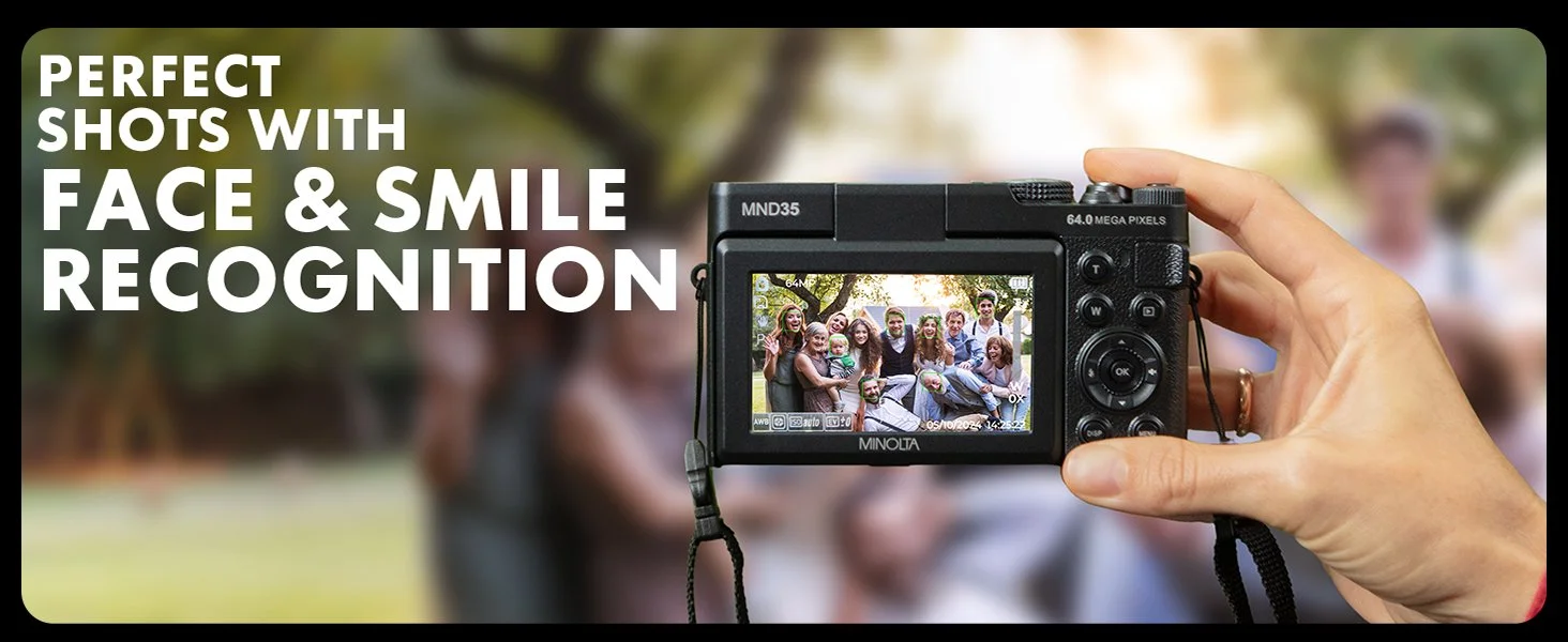 MND35 64MP Auto Focus 4K UHD Camera — Minolta Digital