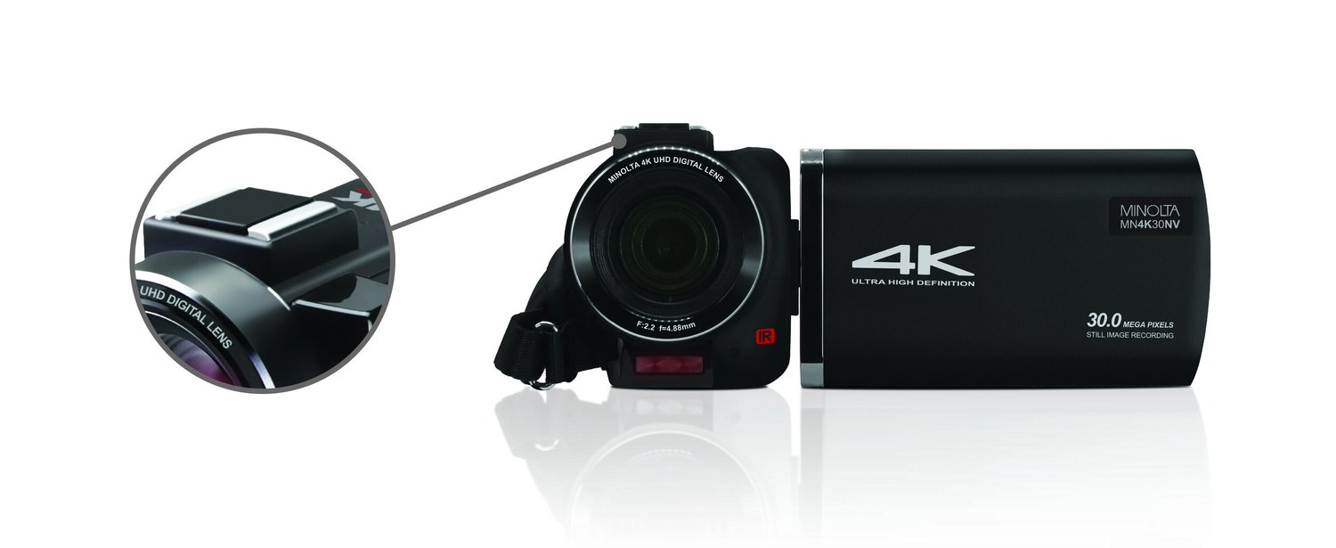 MN4K30NV 4K Ultra HD / 30 MP Night Vision Camcorder — Minolta Digital