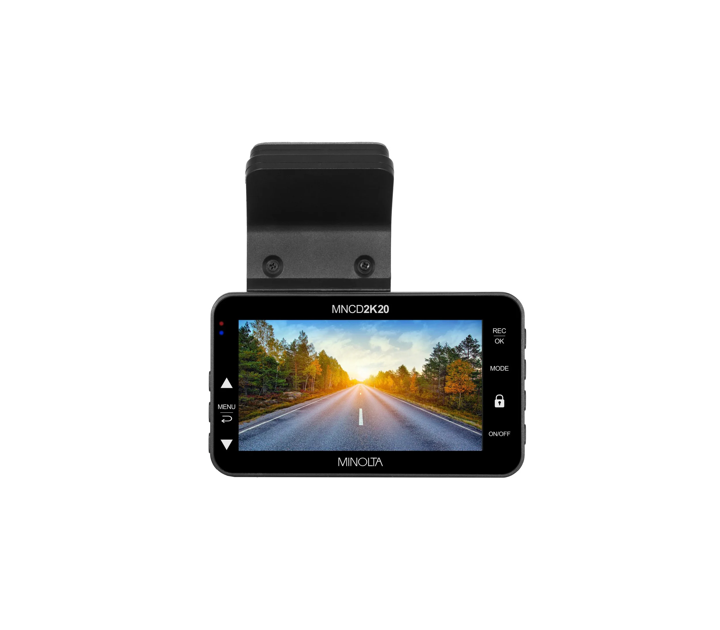 MNCD2K20 2.5K Quad HD Dash Camera with 3.0" LCD Screen — Minolta Digital