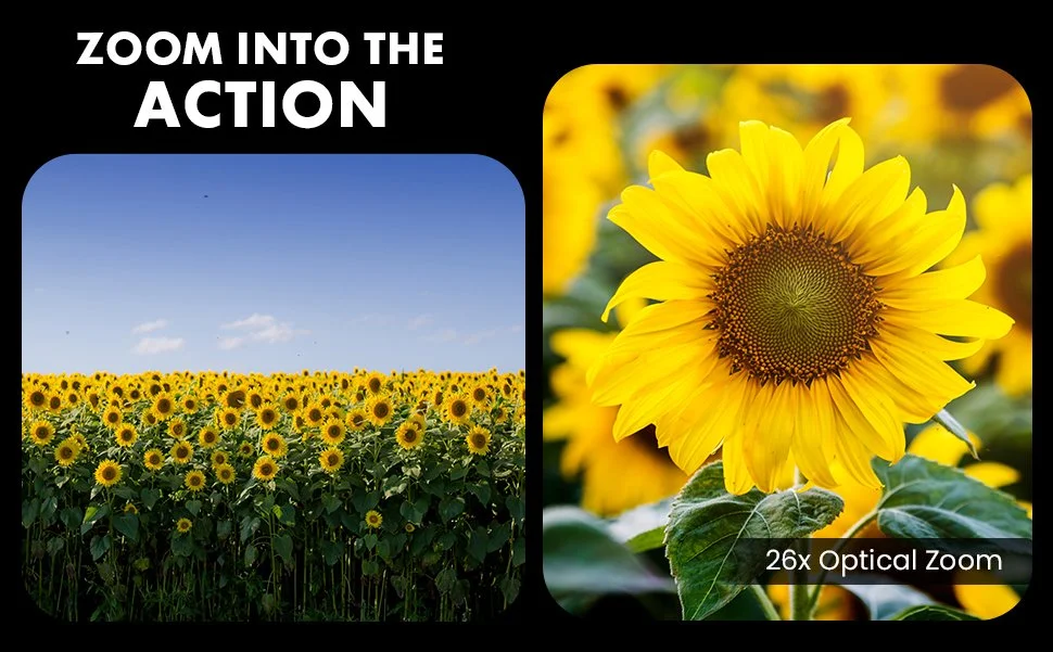 MN26Z 20MP 26X Optical Zoom WiFi Bridge Camera — Minolta Digital