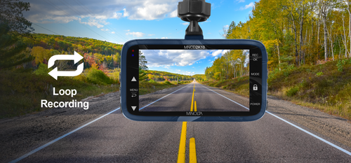 MNCD2K20 2.5K Quad HD Dash Camera with 3.0" LCD Screen — Minolta Digital