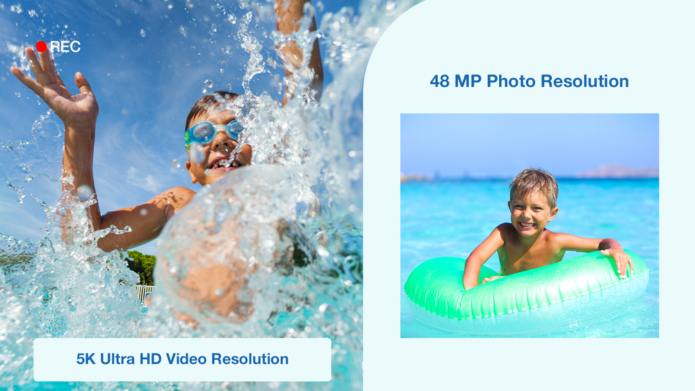 MN50WP 48MP Autofocus 5K UHD Waterproof Camera — Minolta Digital